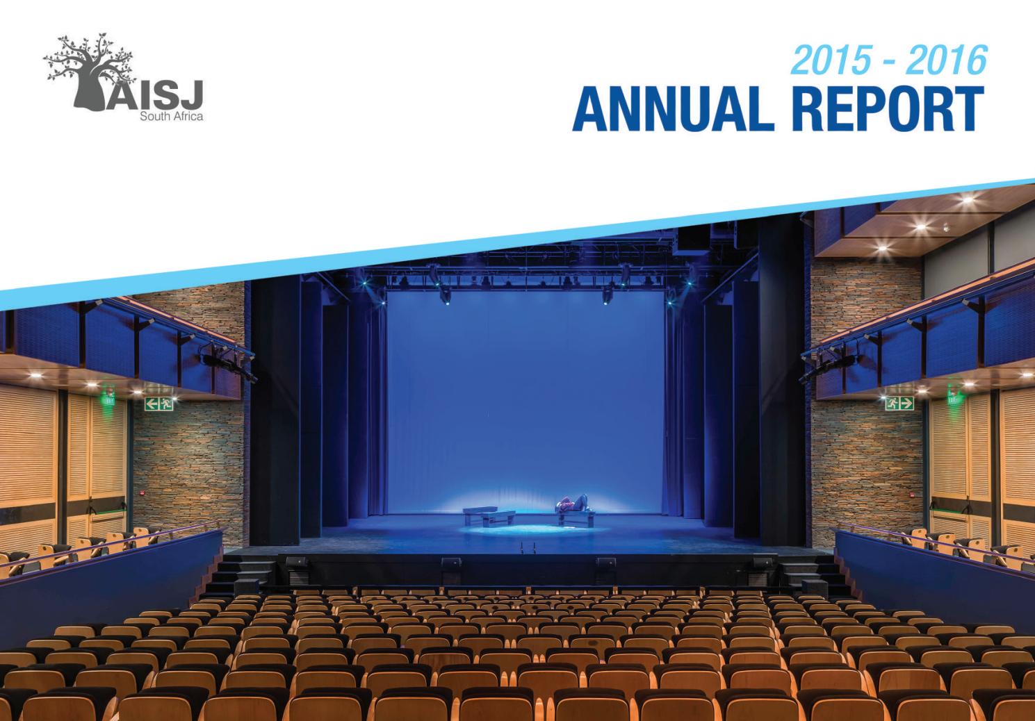 2015-16 Annual Report by AISJ Communications - Issuu