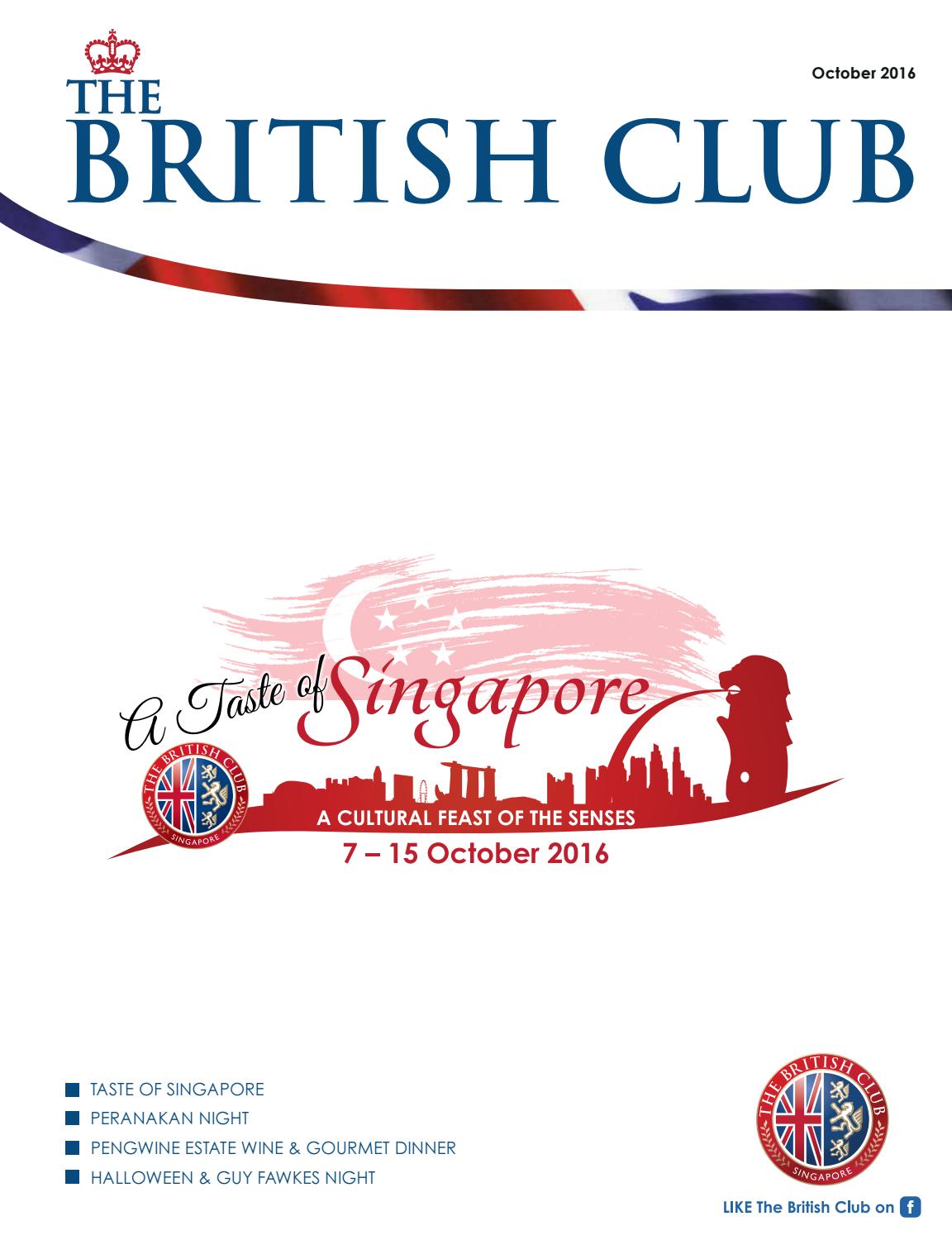 October 2016 by The British Club - Issuu
