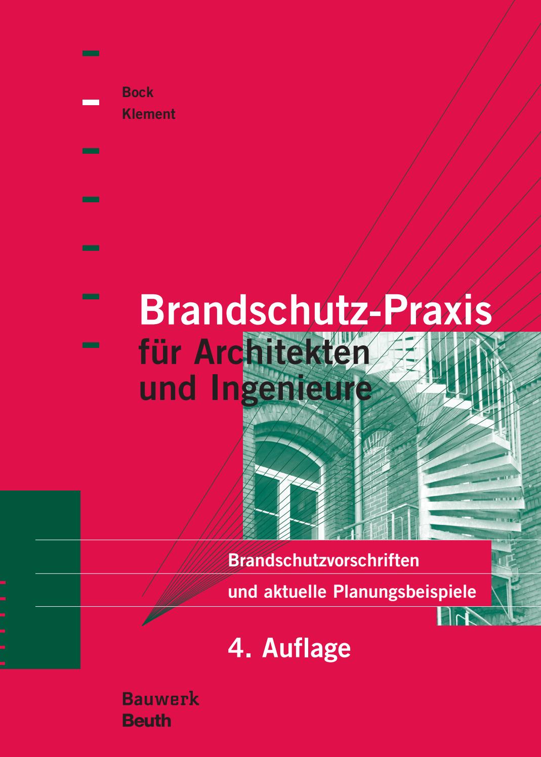Brandschutz-Praxis für Architekten und Ingenieure by DETAIL - Issuu