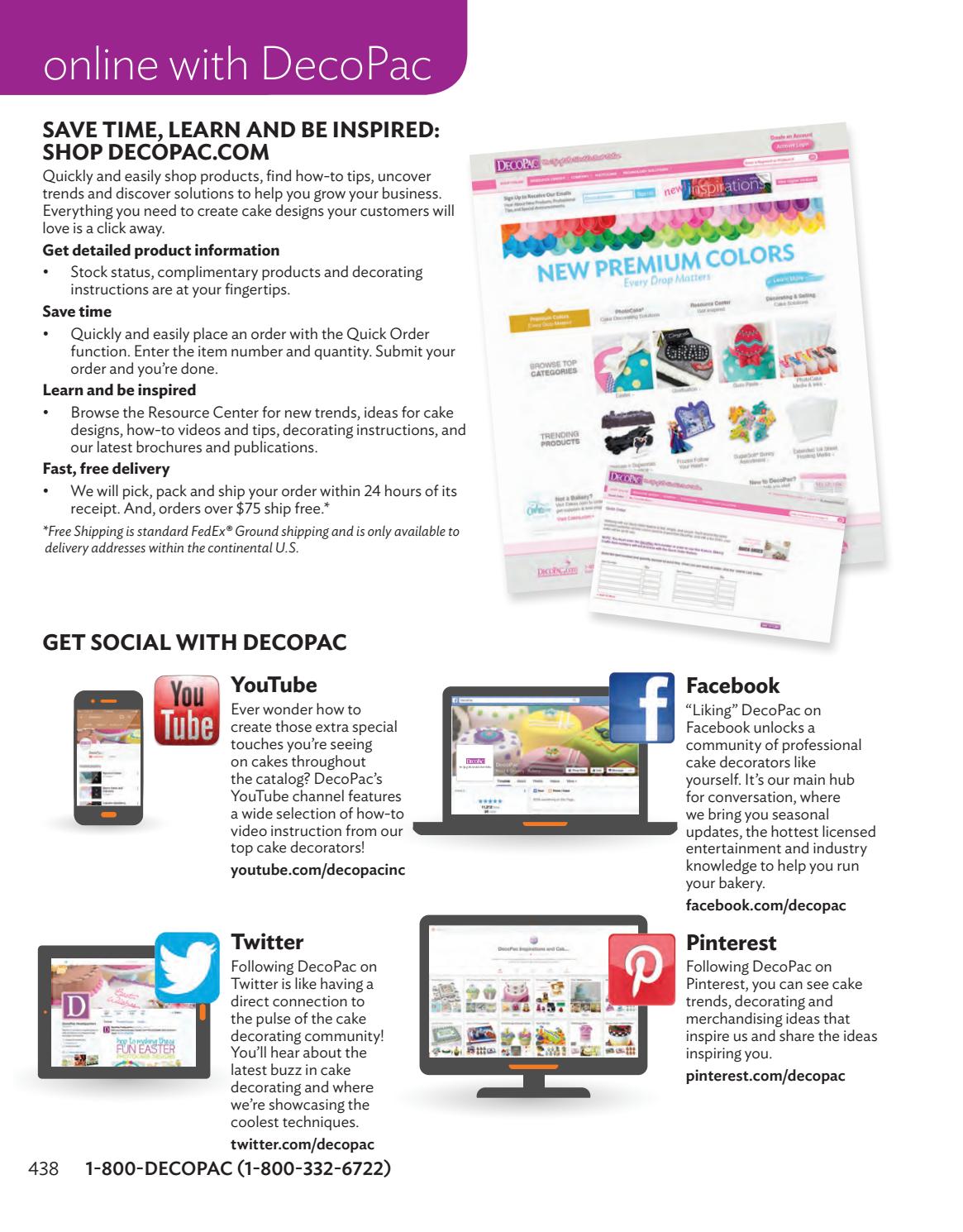 2016/2017 DecoPac Catalog by DecoPac - Issuu