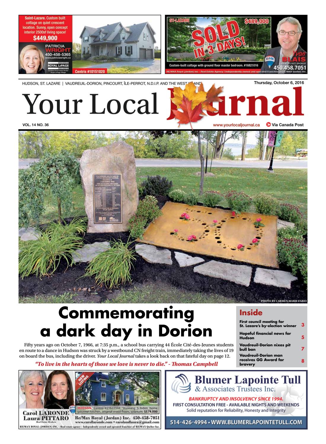 Your Local Journal - October 6th, 2016 by Your Local Journal - Issuu