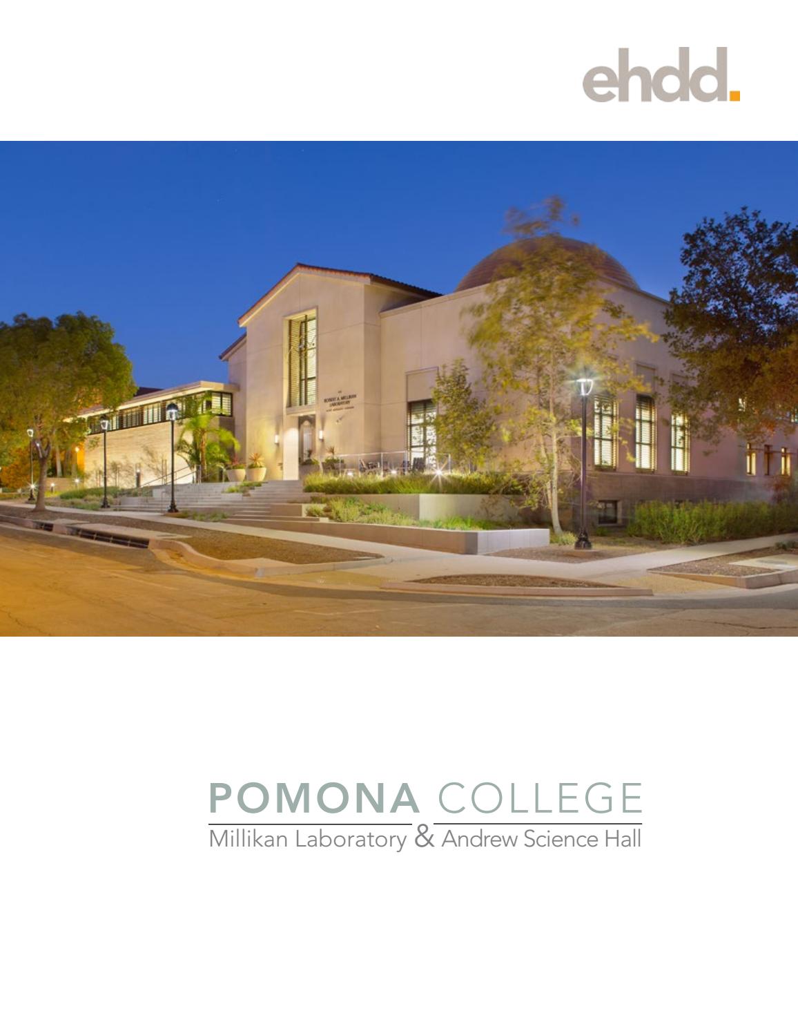 Pomona College Millikan Laboratory & Andrew Science Hall by EHDD - Issuu