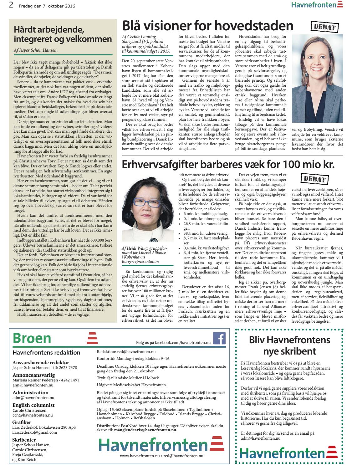 Havnefronten 20161007 by Havnefronten - Issuu