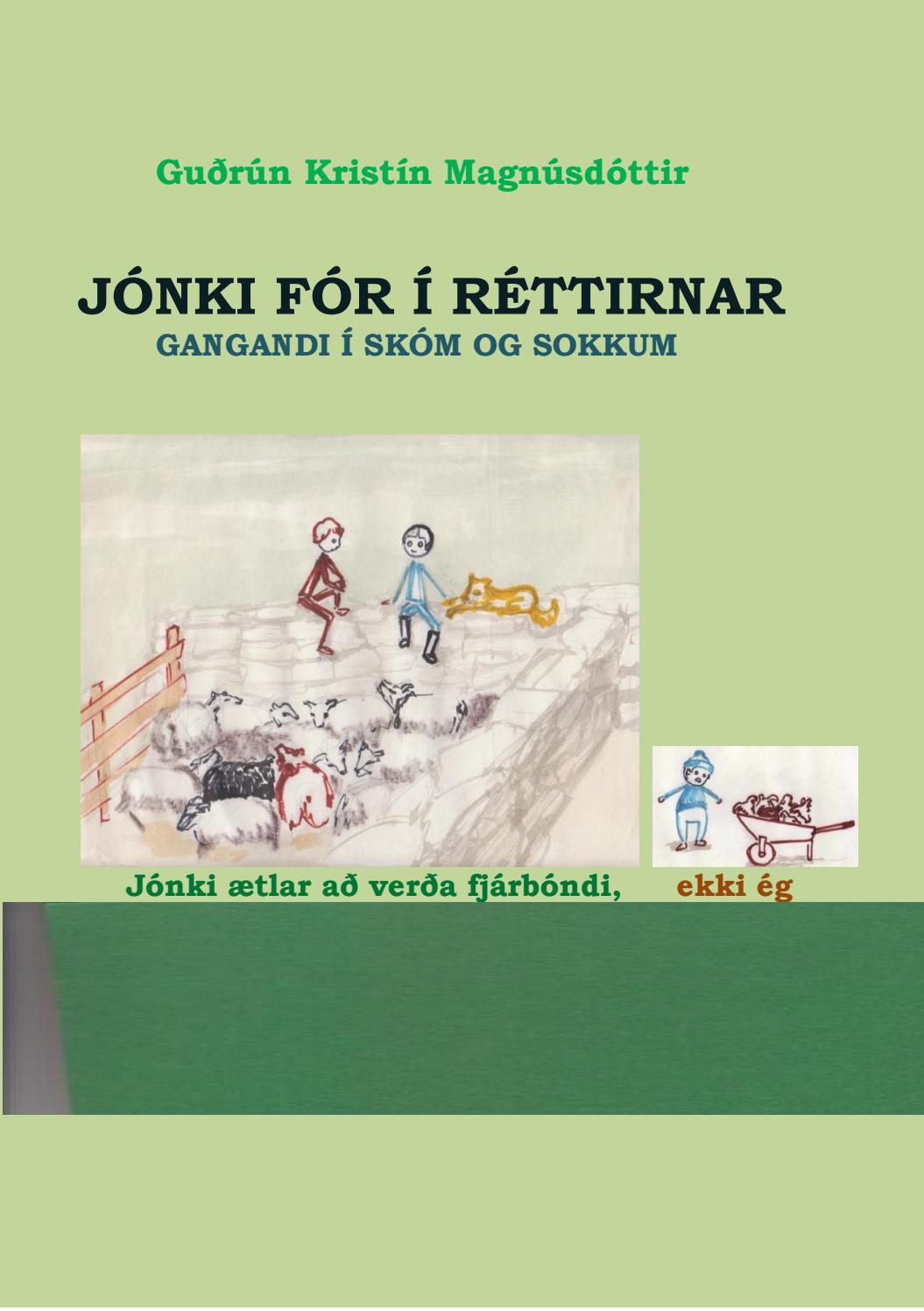 Jónki fór í réttirnar by Geimveran TAK - Issuu