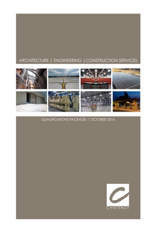 Cyntergy | Qualifications Package | October 2016 by Cyntergy - Issuu