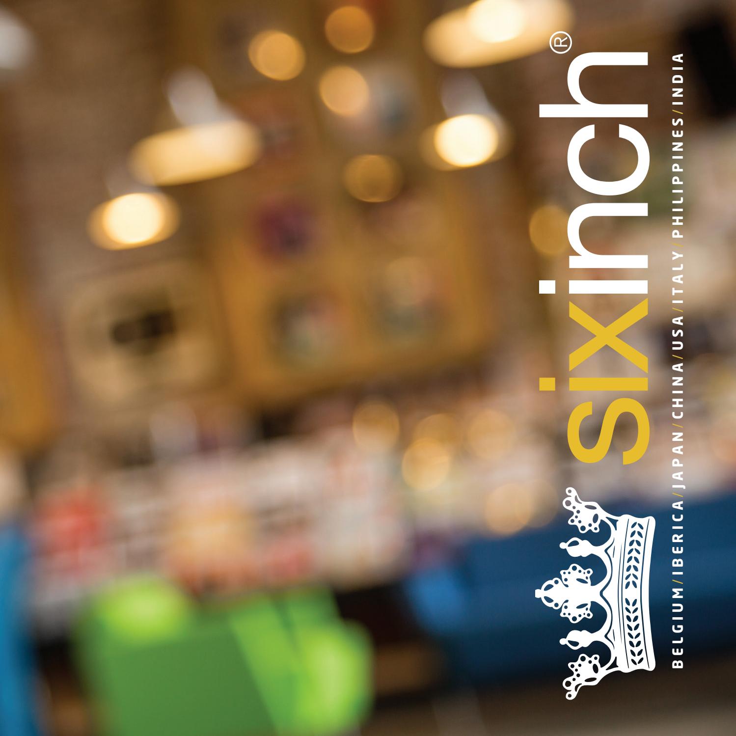 SIXINCH North America catalog - Summer 2016 by SIXINCH USA - Issuu