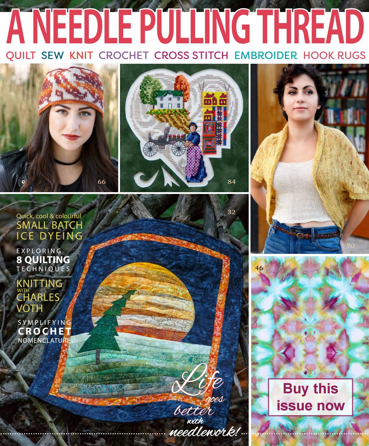 A Needle Pulling Thread Fall 2016 Sampler by A Needle Pulling Thread ...