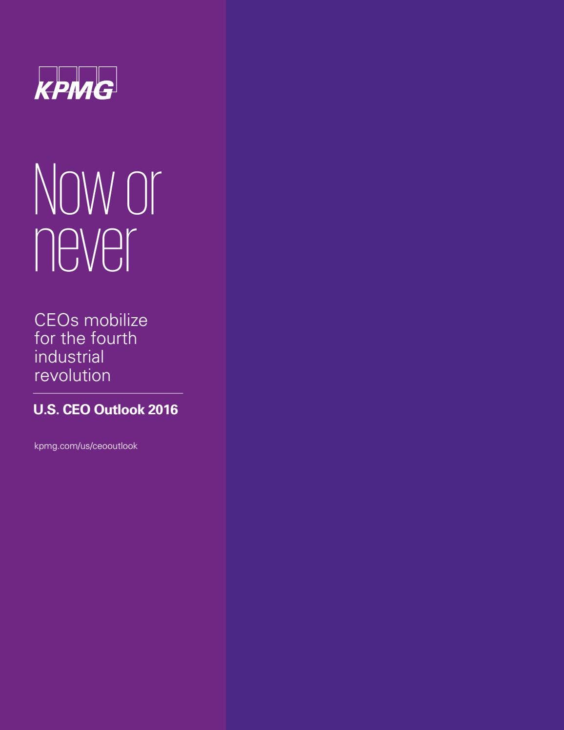 2016 KPMG CEO Survey by Crain's Cleveland Business - Issuu