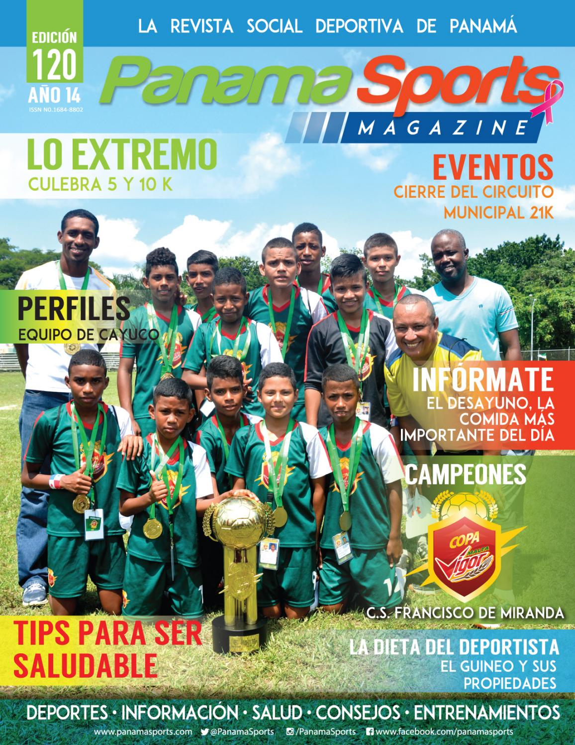 PANAMA SPORTS MAGAZINE Vol.120 OCTUBRE 2016 by PANAMA SPORTS MAGAZINE ...