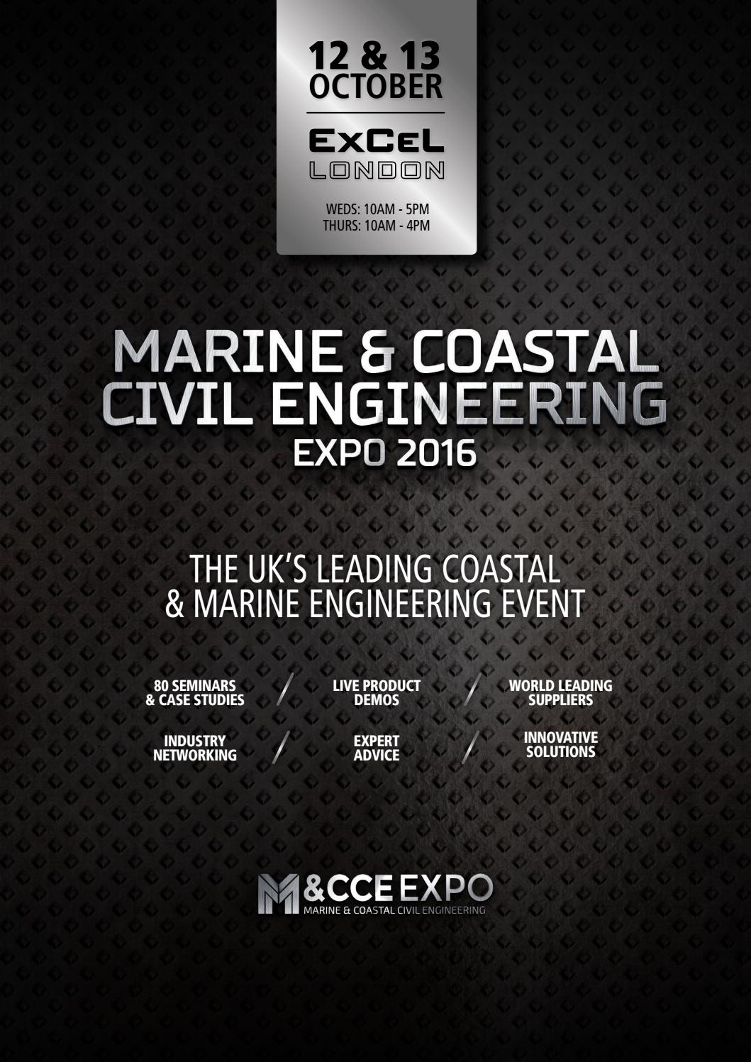 Marine & Coastal Civil Engineering 2016 Show Guide by Fortem ...