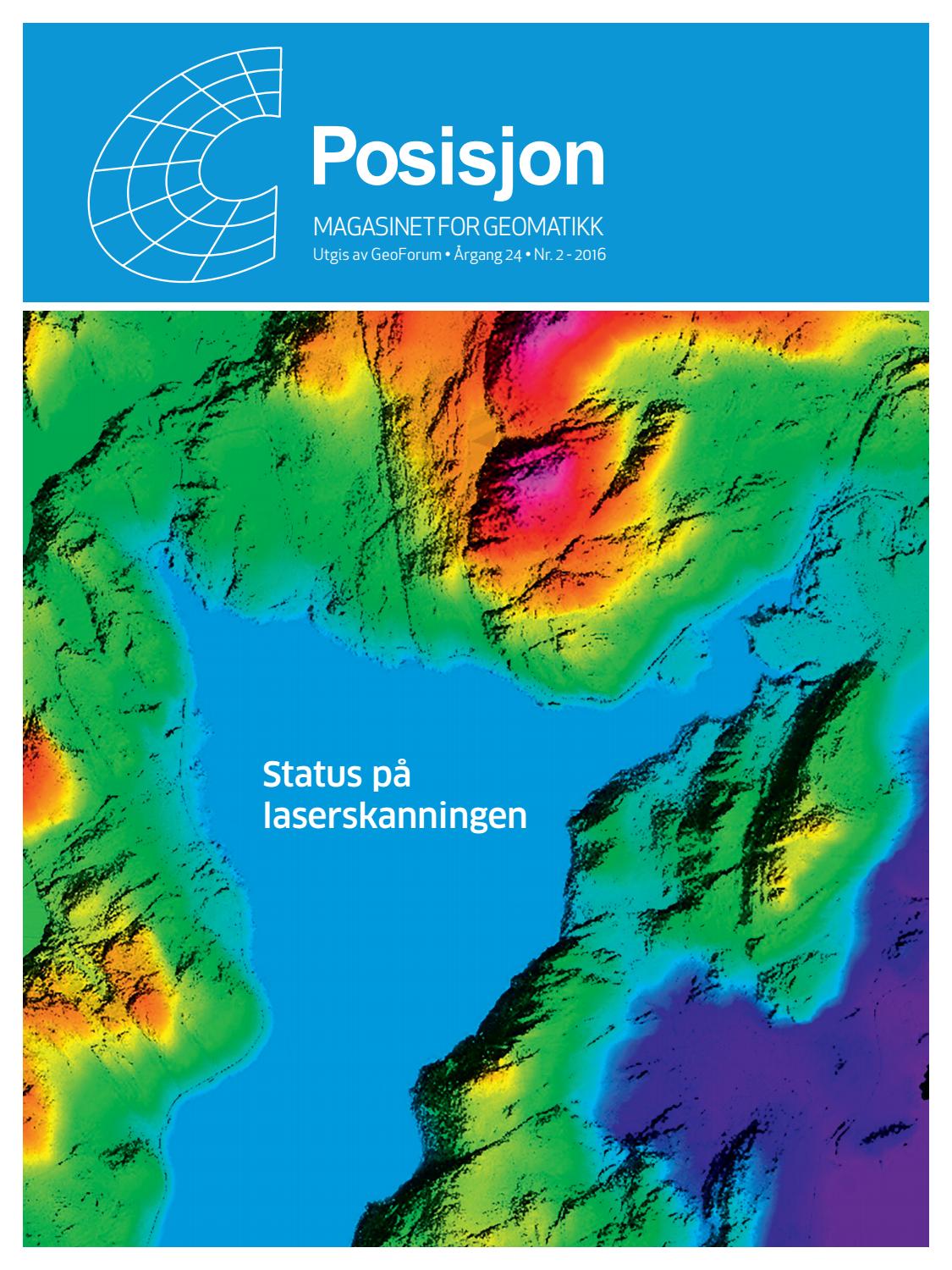 Posisjon 2 2016 by GeoForum - Issuu