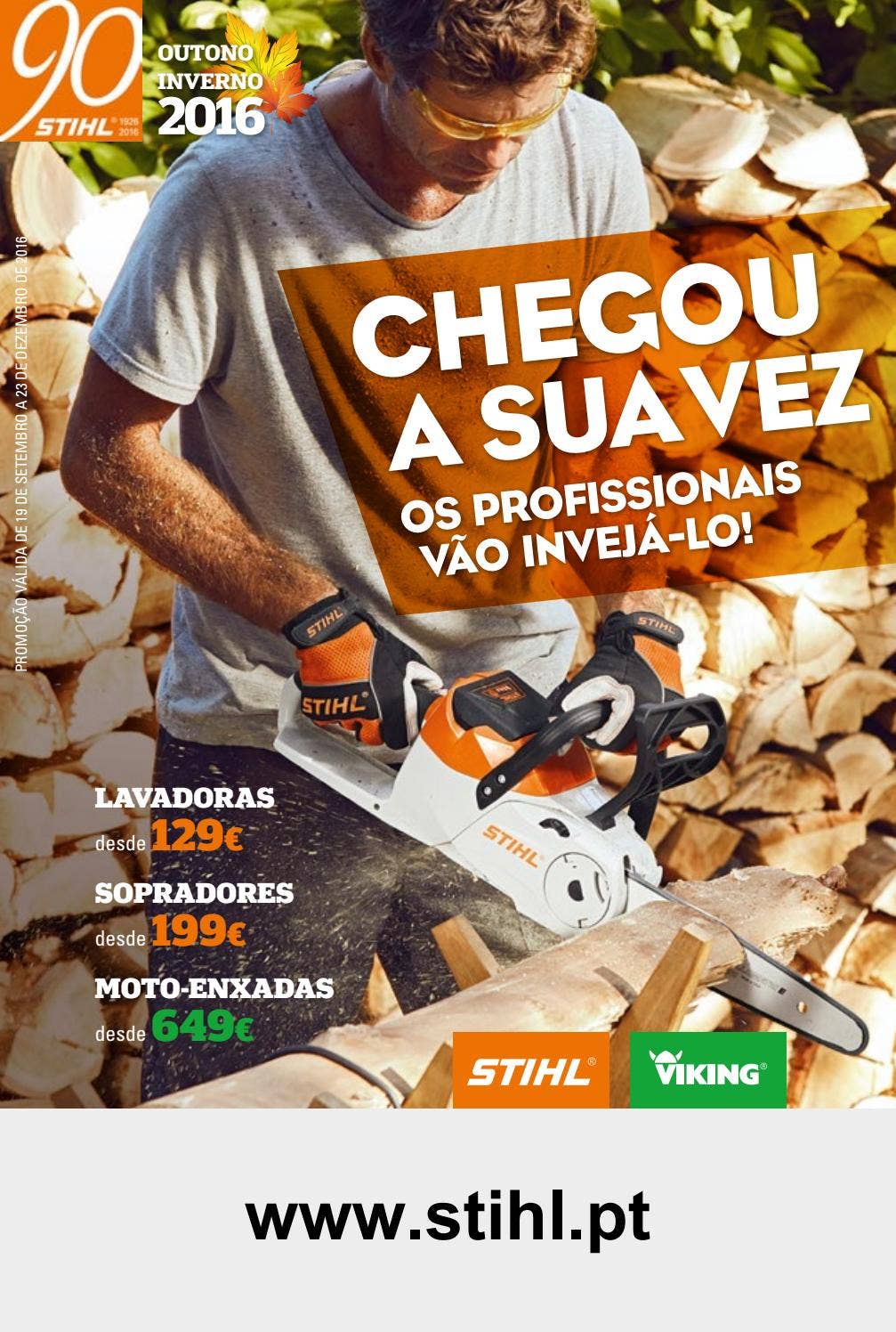Folheto - STIHL Campanha Outono 2016 by Andreas Stihl, S.A. - Issuu