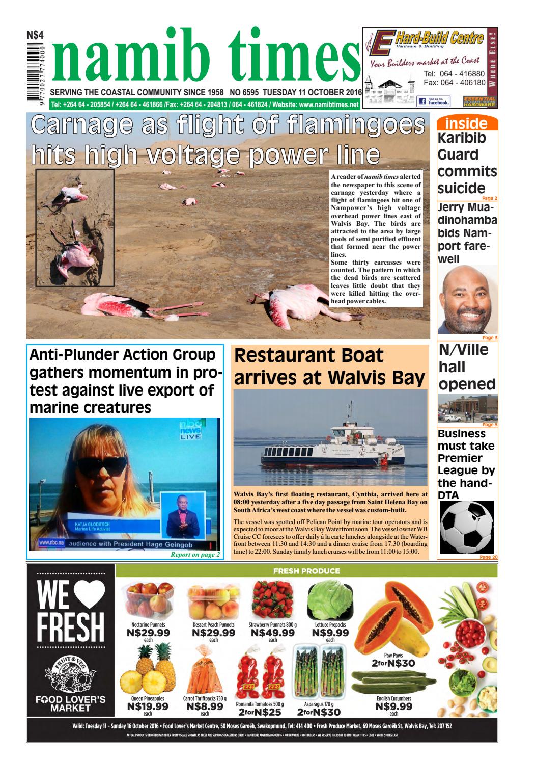 11 october namib times e edition by Namib Times Virtual - Issuu
