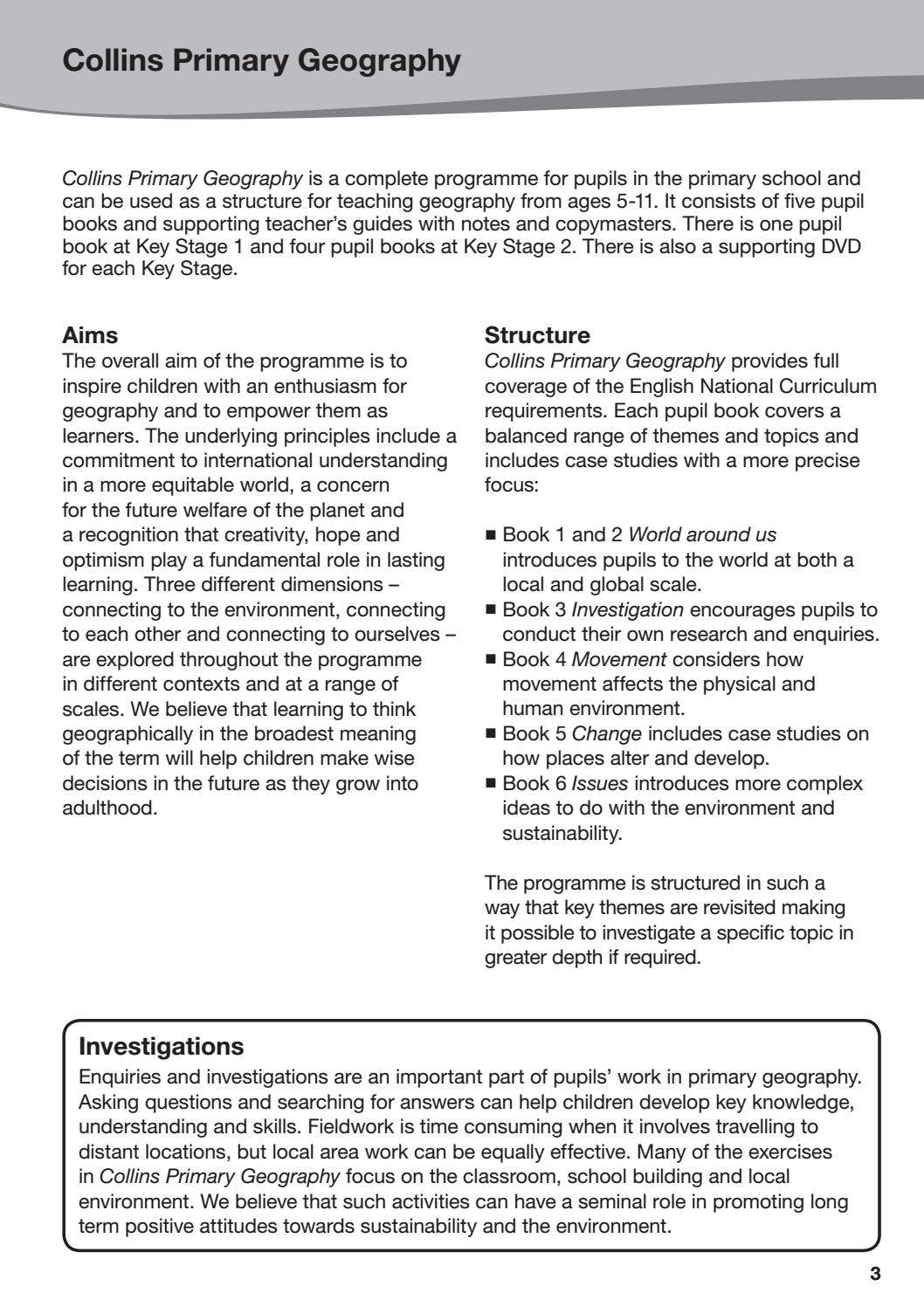 Primary Geography Teacher's Book 1&2 by Collins - Issuu