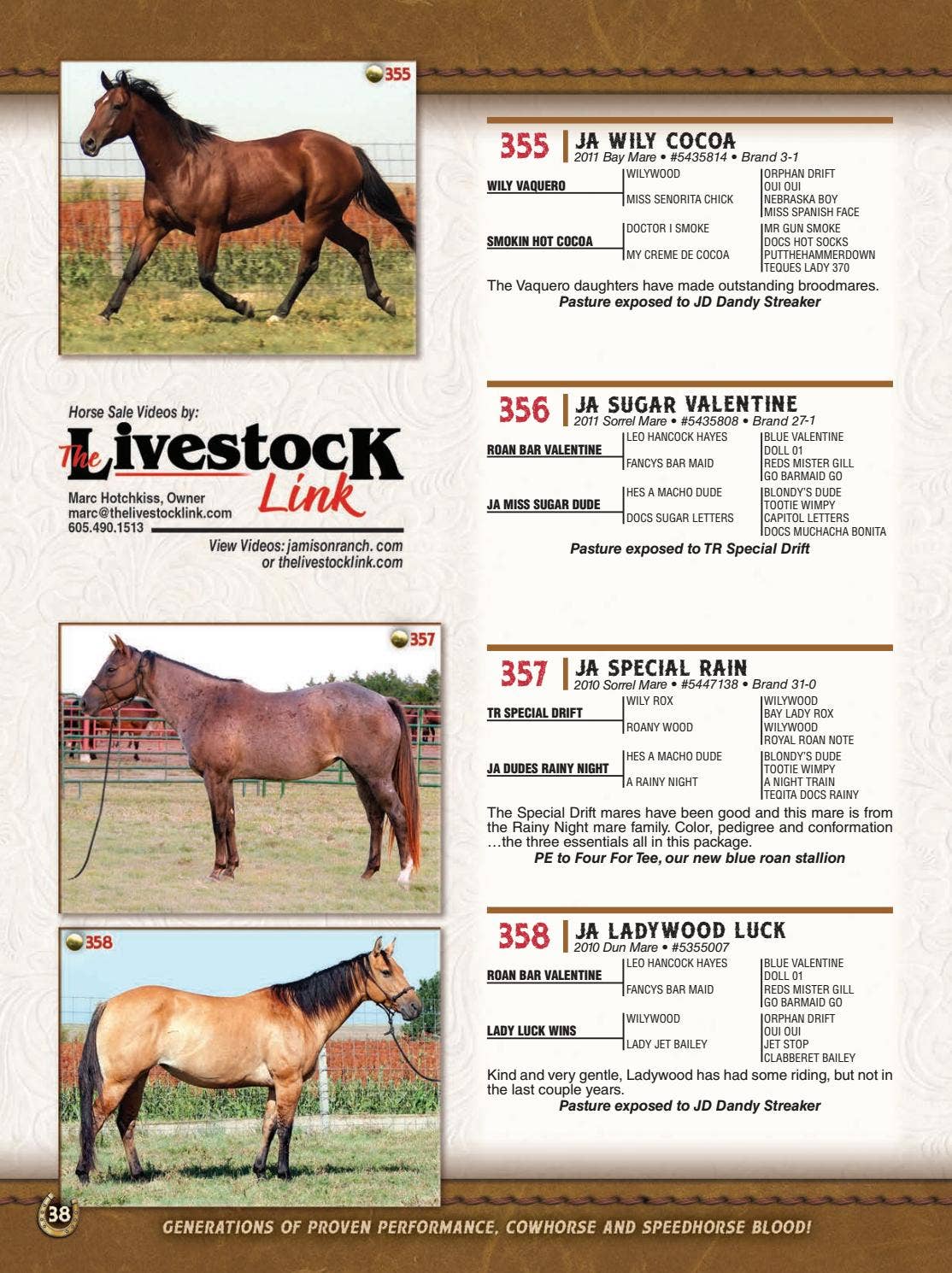 Jamison Herefords and Quarter Horses 13th Annual Production Sale by ...