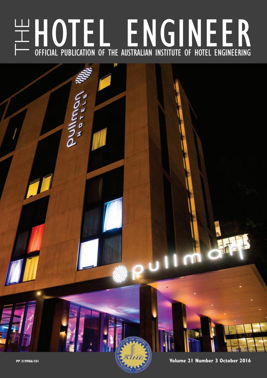 Hotel Engineer Volume 21 Number 3 by Adbourne Publishing - Issuu