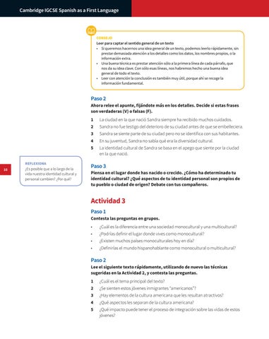 Preview Cambridge IGCSE Spanish as a First Language Coursebook by ...