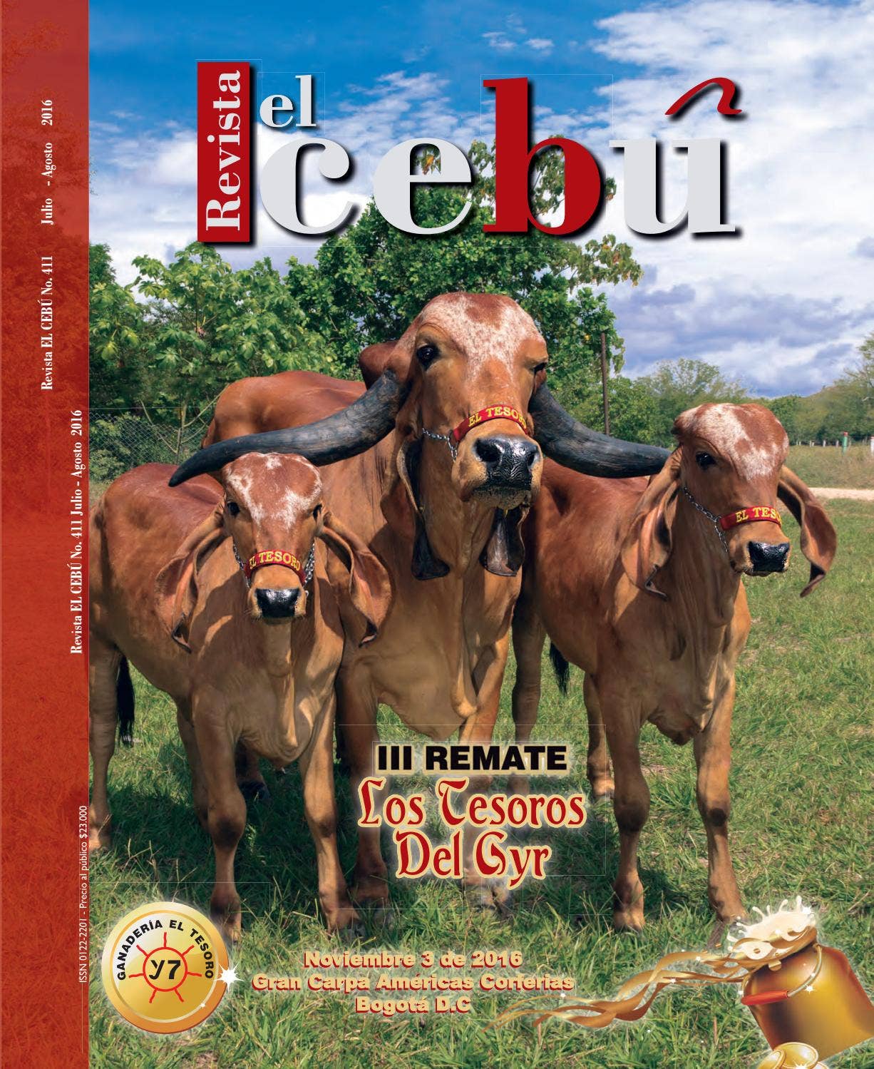Revista El Cebú # 411 by Asociación Colombiana de Criadores de Ganado ...