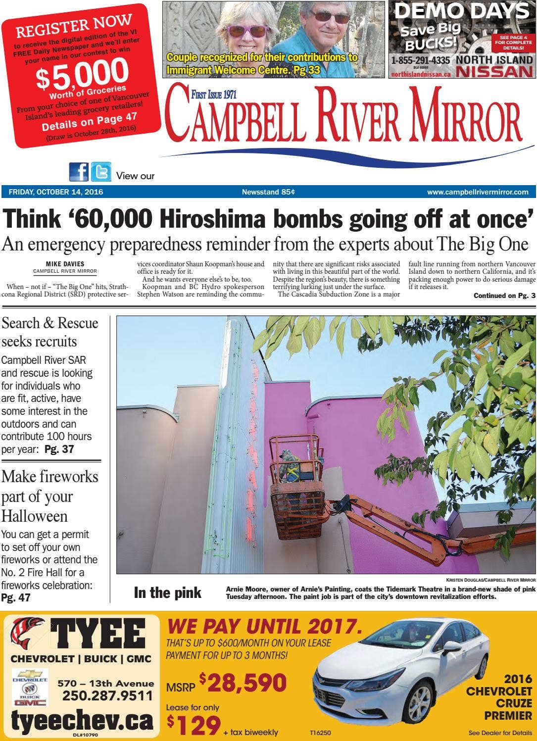 Campbell River Mirror, October 14, 2016 by Black Press Media Group - Issuu