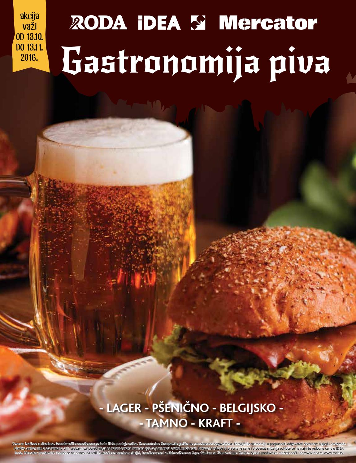 Idea katalog Specijal piva od 13.10.-13.11.2016. by Catalog.rs - Issuu