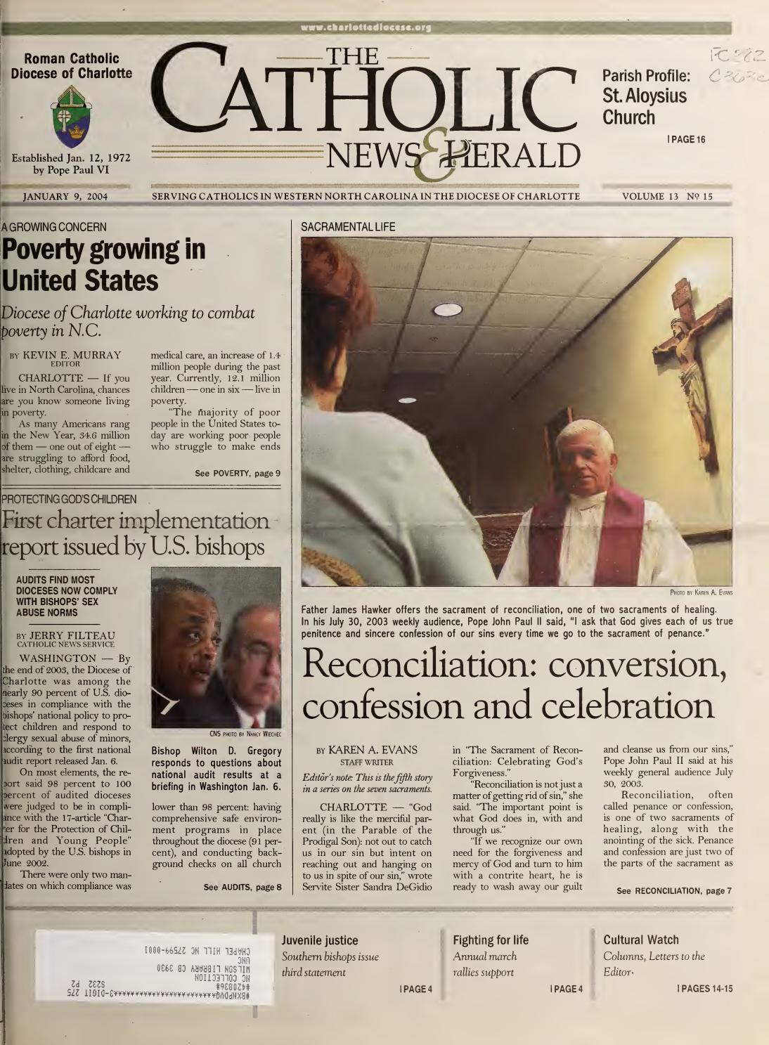 Jan 9, 2004 by Catholic News Herald - Issuu