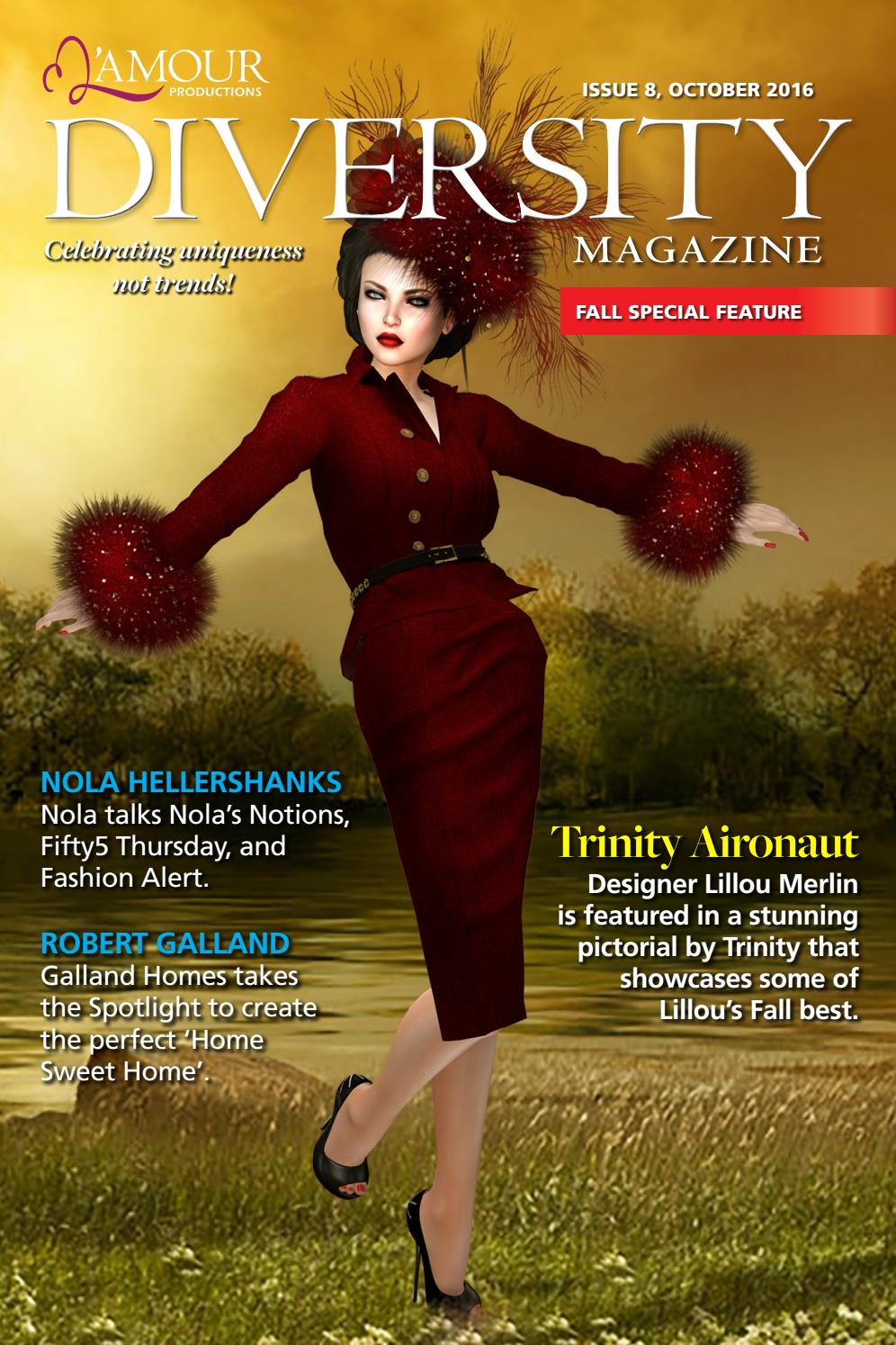 L'amour Diversity Magazine Iss 8 Oct 2016 by Ava Jhamin - Issuu