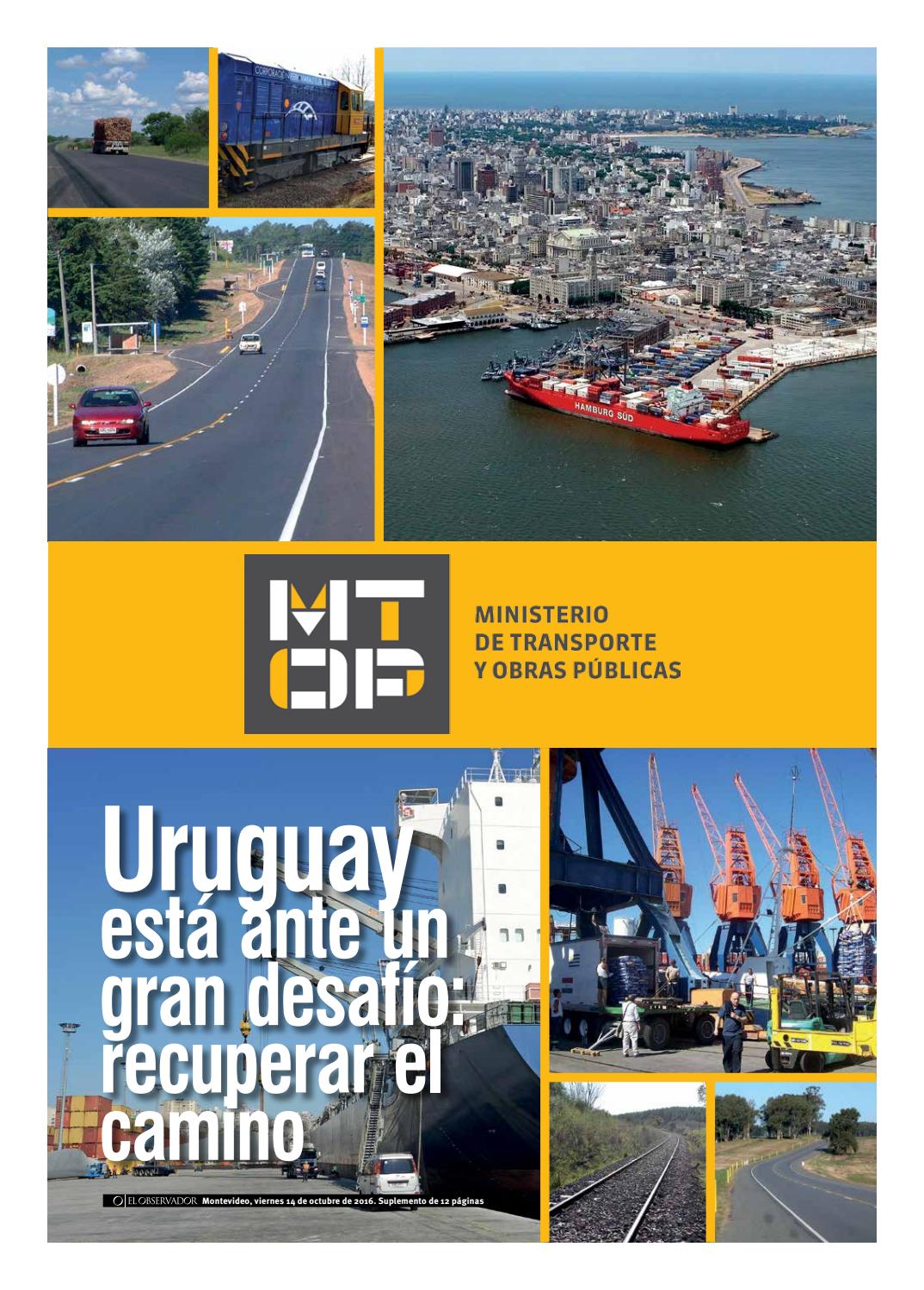 Suplemento MTOP 2016 by Portal El Observador - Issuu