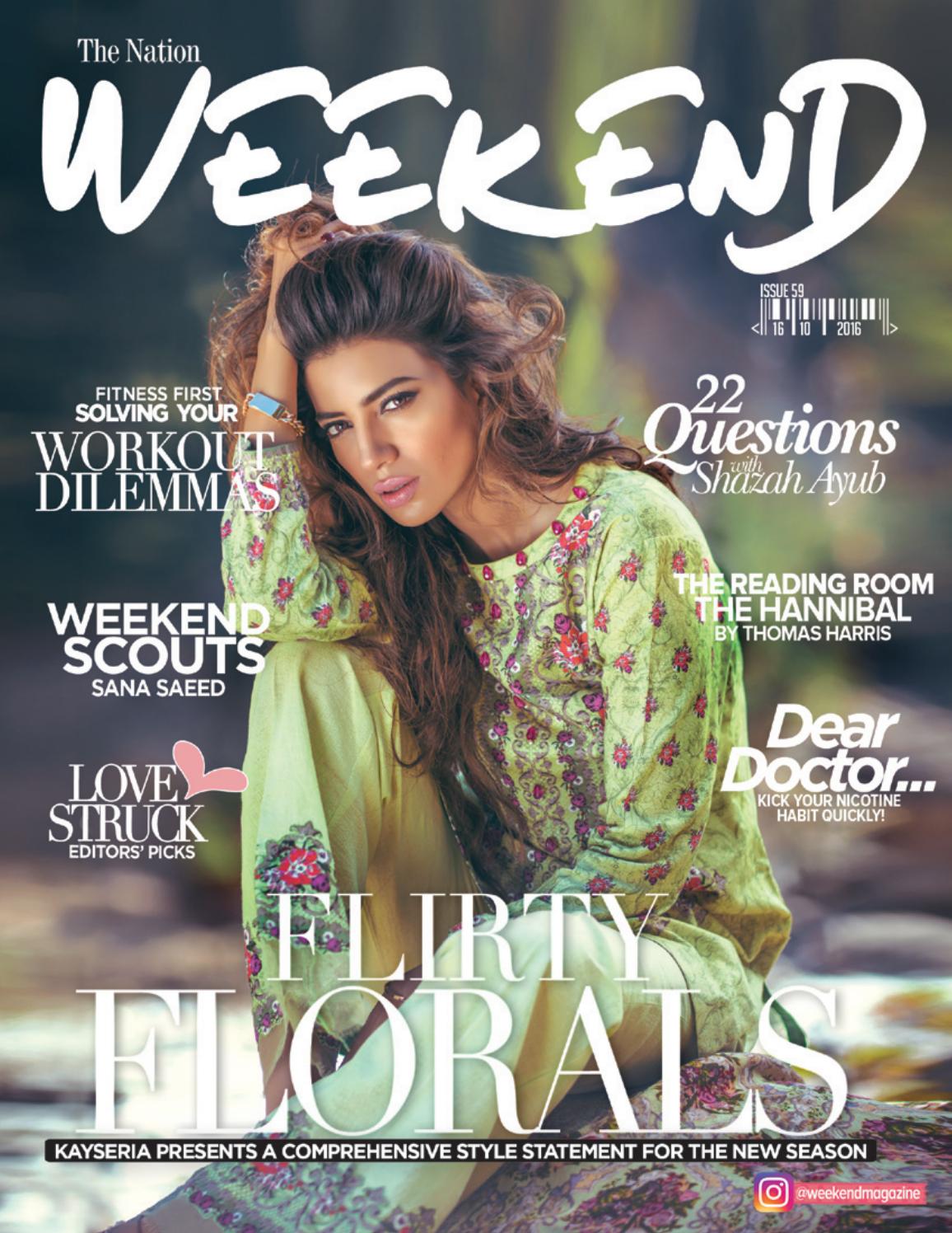 Weekend magzine 16 october by Weekend - Issuu