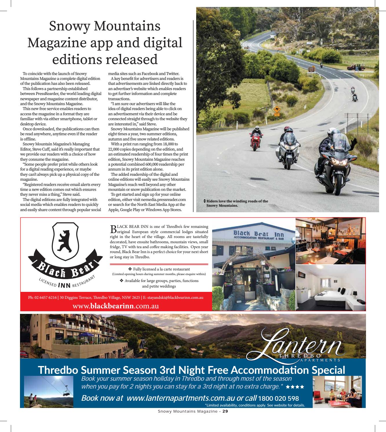 Snowy Mountains Magazine by Provincial Press Group - Issuu