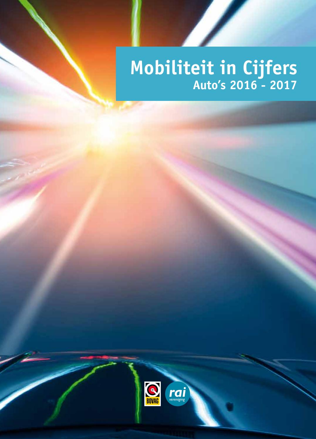 Mobiliteit in Cijfers Auto's 2016-2017 by Koninklijke RAI Vereniging ...