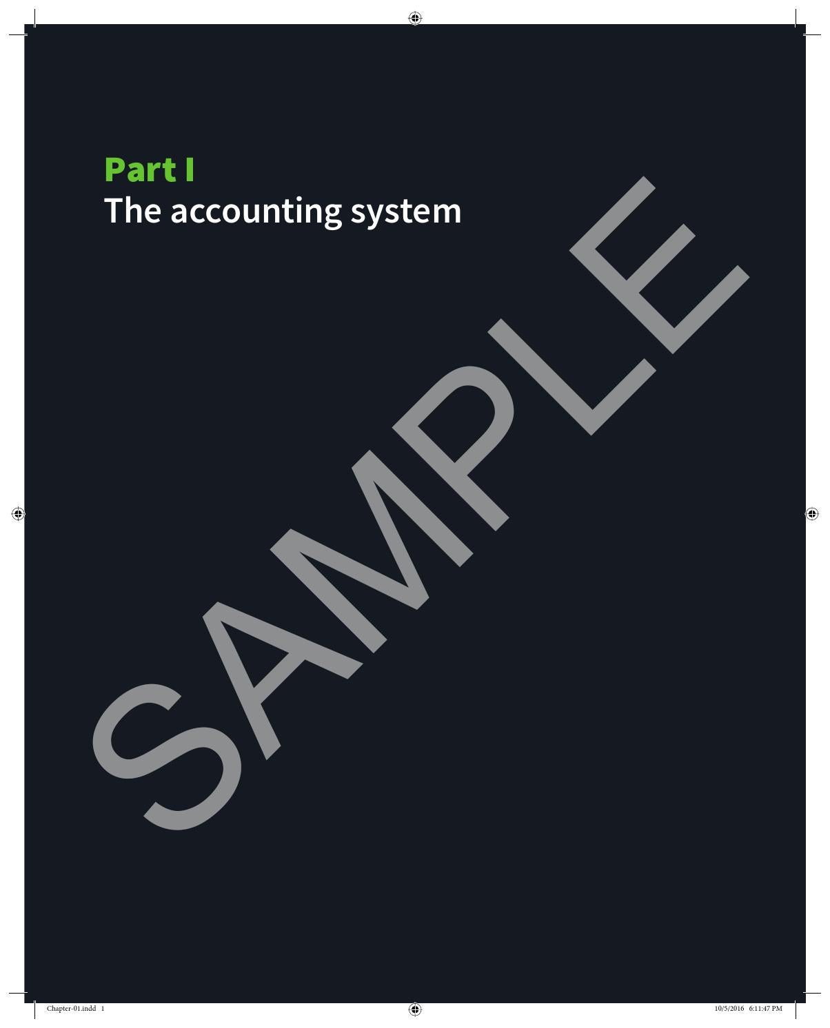 Preview Cambridge International AS and A Level Accounting Sample by ...