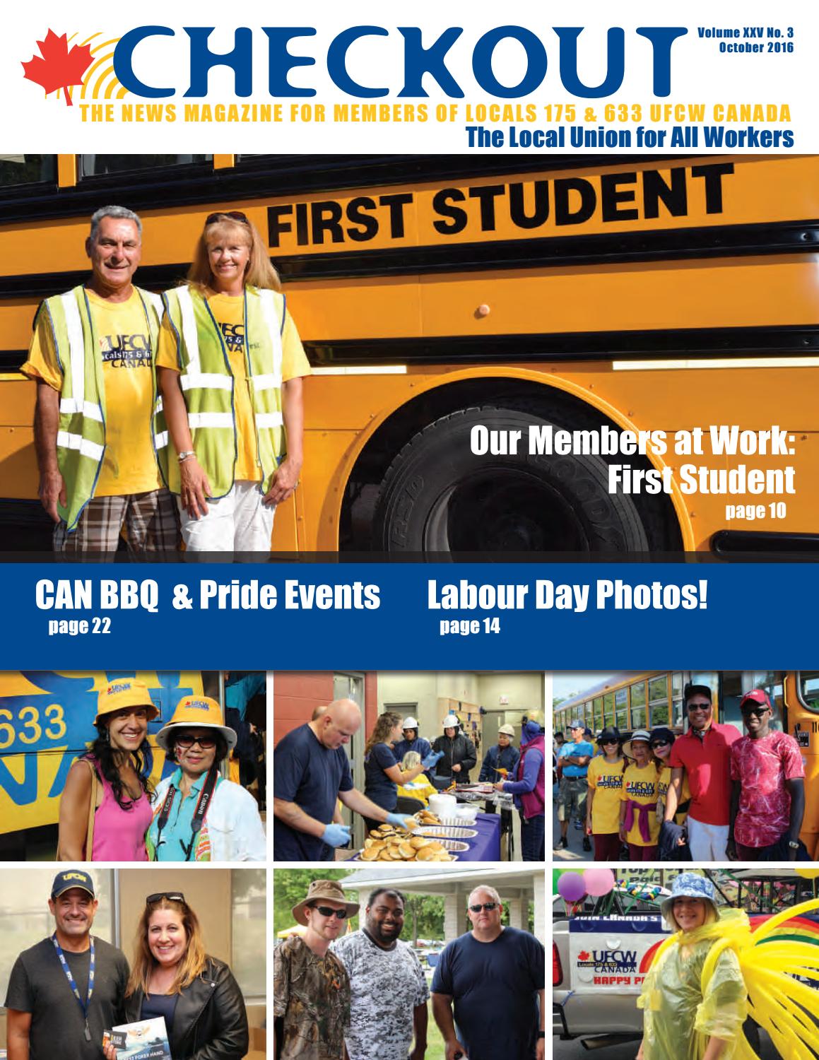 Checkout October 2016 by UFCW Locals 175 & 633 - Issuu