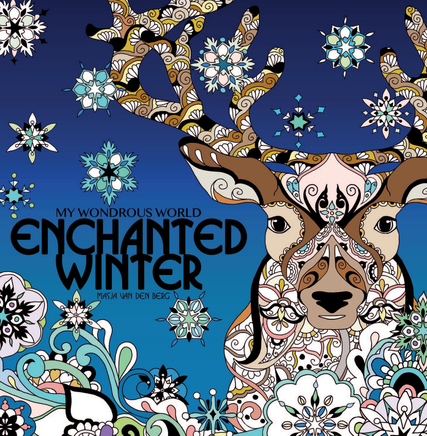 My Wondrous World: Enchanted Winter Adult Coloring Book by IDW ...