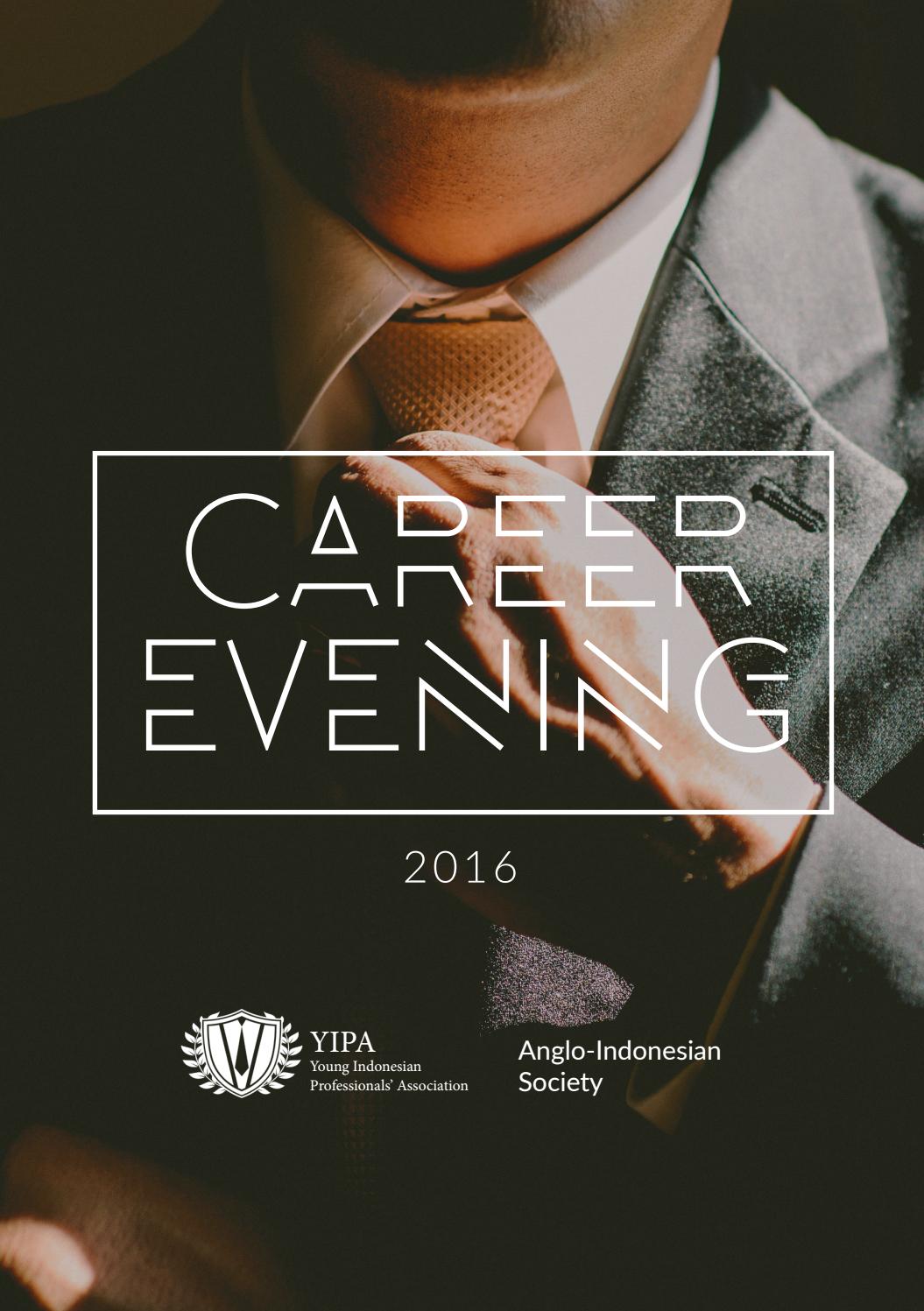 Indonesia Career Evening 2016: Event Booklet by YIPA UK - Issuu