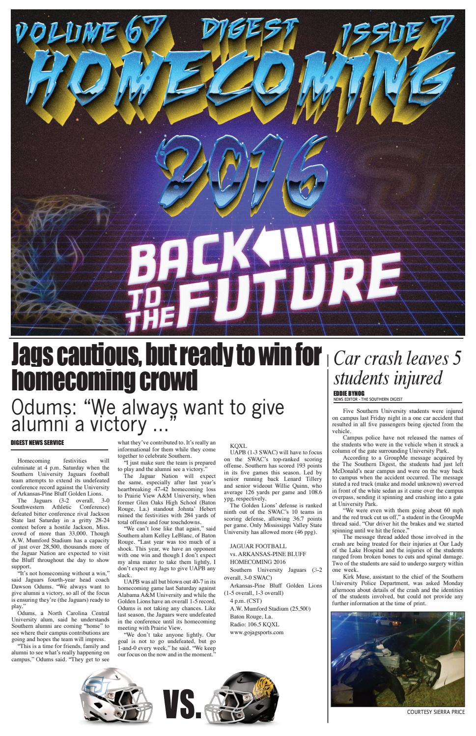 Volume 67 - ISSUE 7 by Southern Digest - Issuu