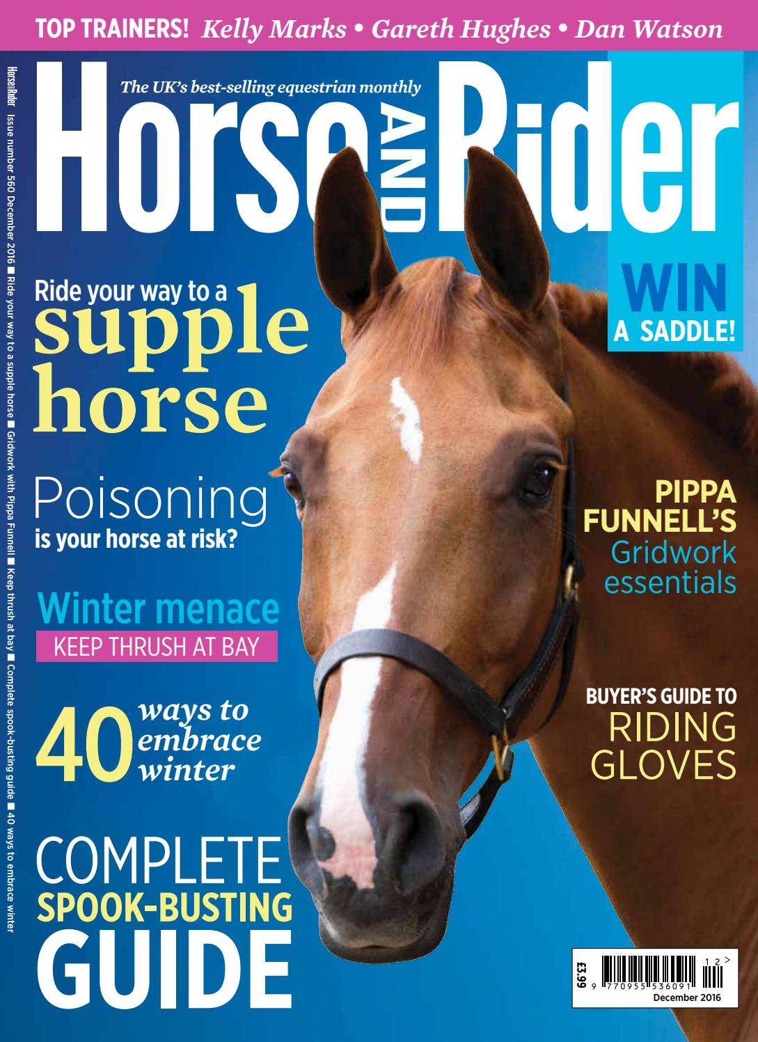 Horse&Rider magazine – December 2016 by DJ Murphy (Publishers) Ltd - Issuu