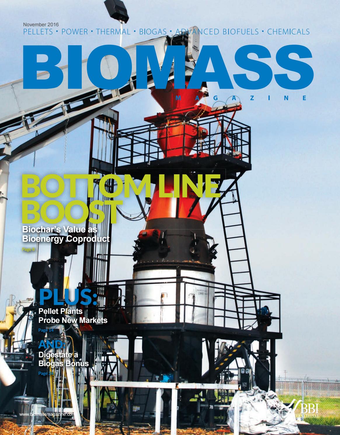 2016 Biomass Magazine by BBI International - Issuu