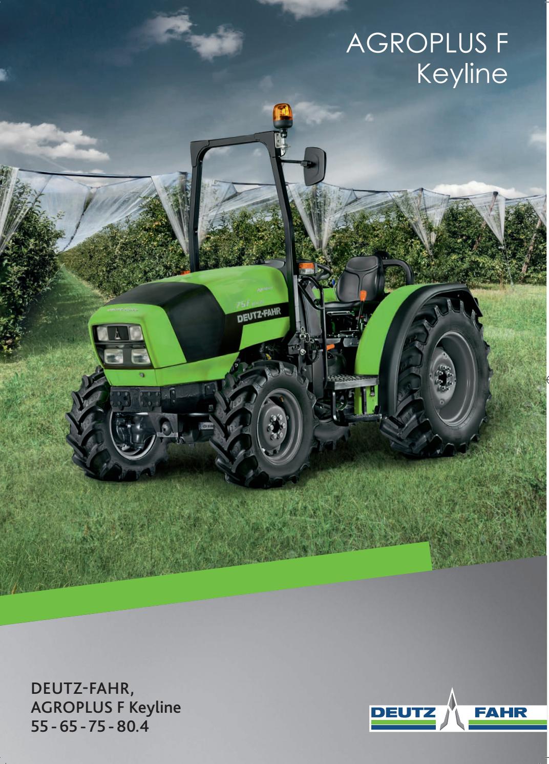DEUTZ-FAHR Agroplus F Keyline - Brochure - Français by DEUTZ-FAHR - Issuu
