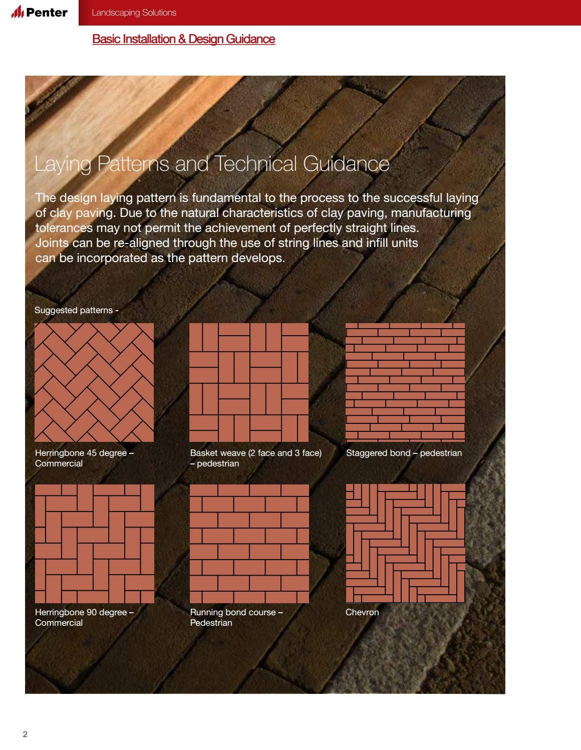 Paver Laying Pattern Guide by Wienerberger AG - Issuu