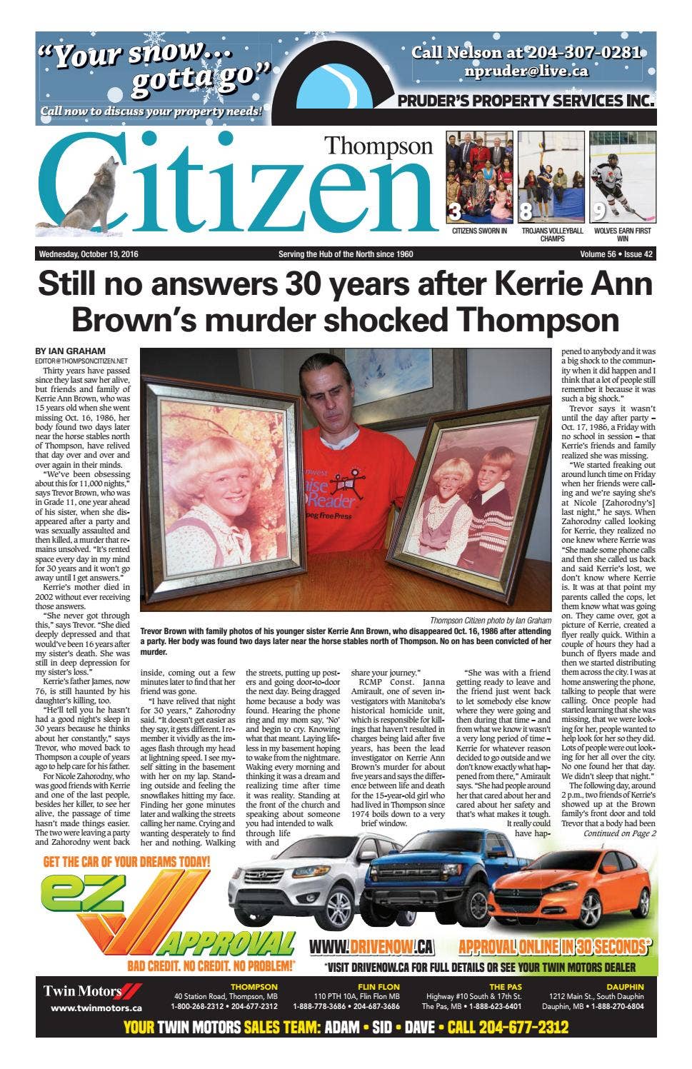 October 19 2016 by Thompson Citizen - Issuu