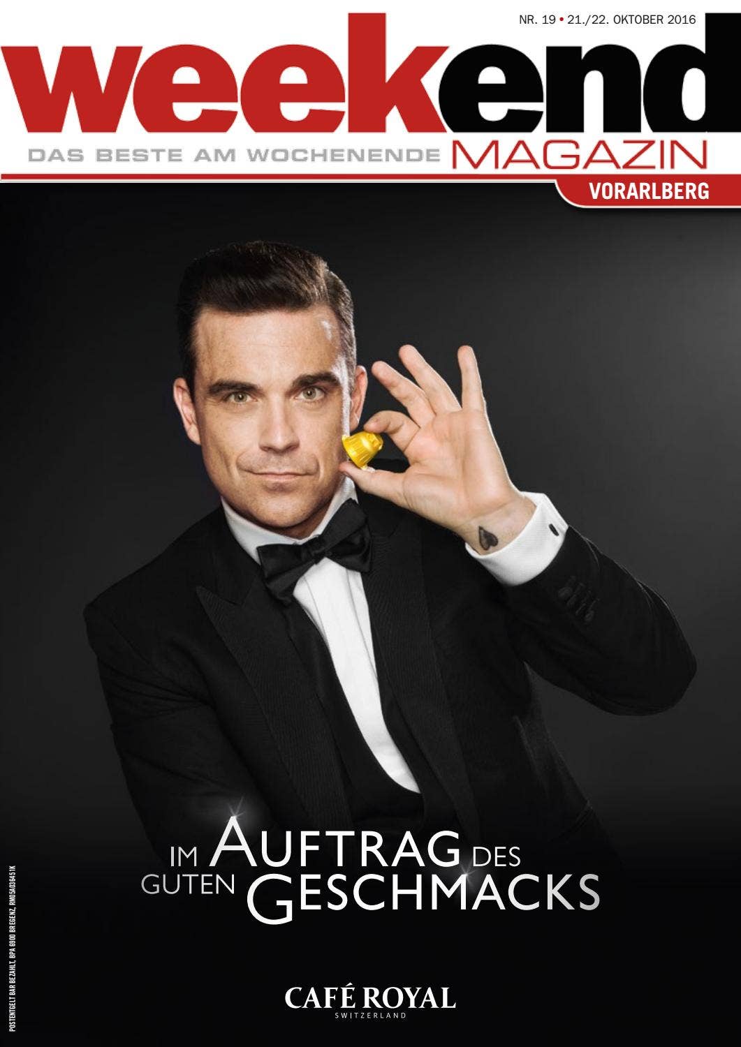 Weekend Magazin Vorarlberg 2016 KW 42 by Weekend Magazin Vorarlberg - Issuu