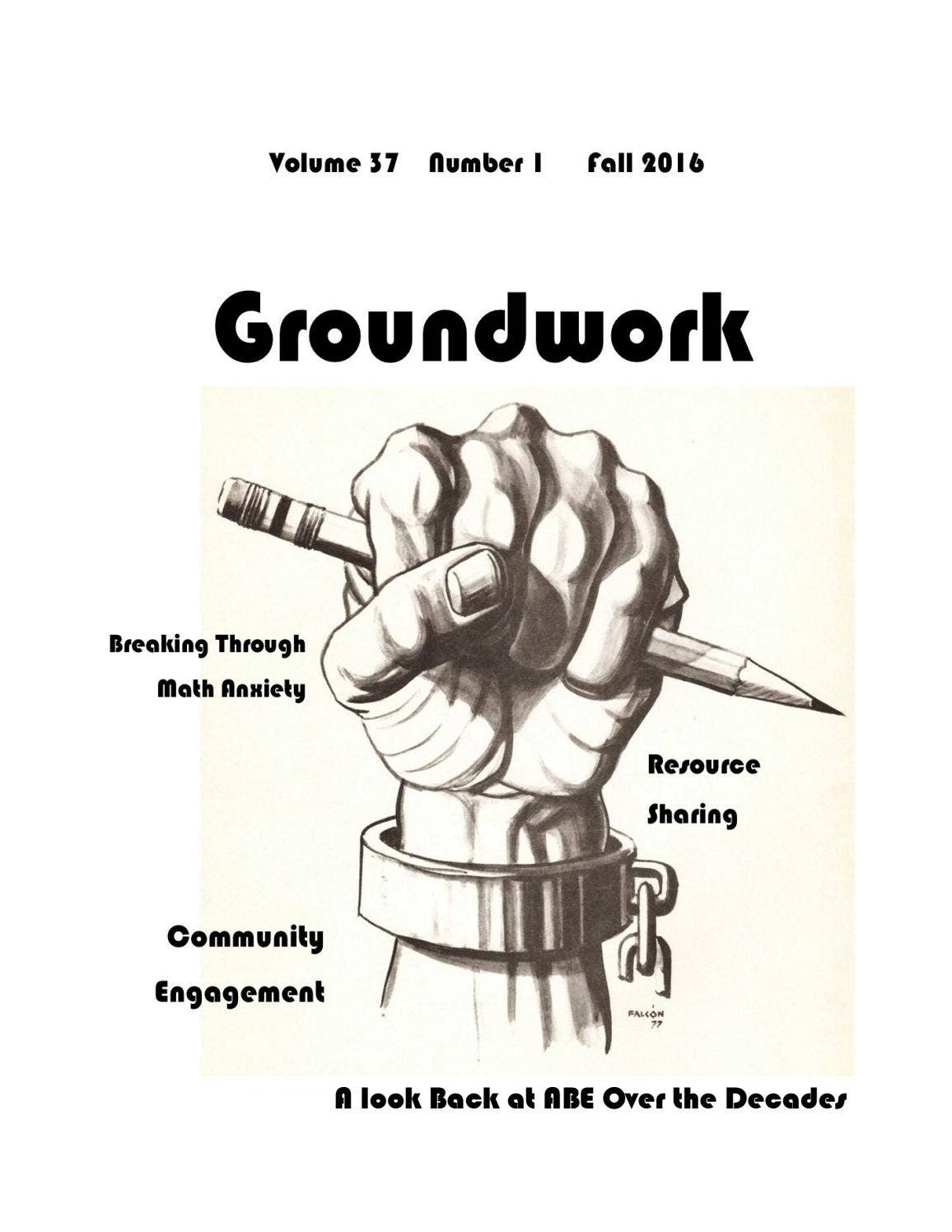 Groundwork fall 2016 issue by Adult Basic Education Association of British Columbia - Issuu