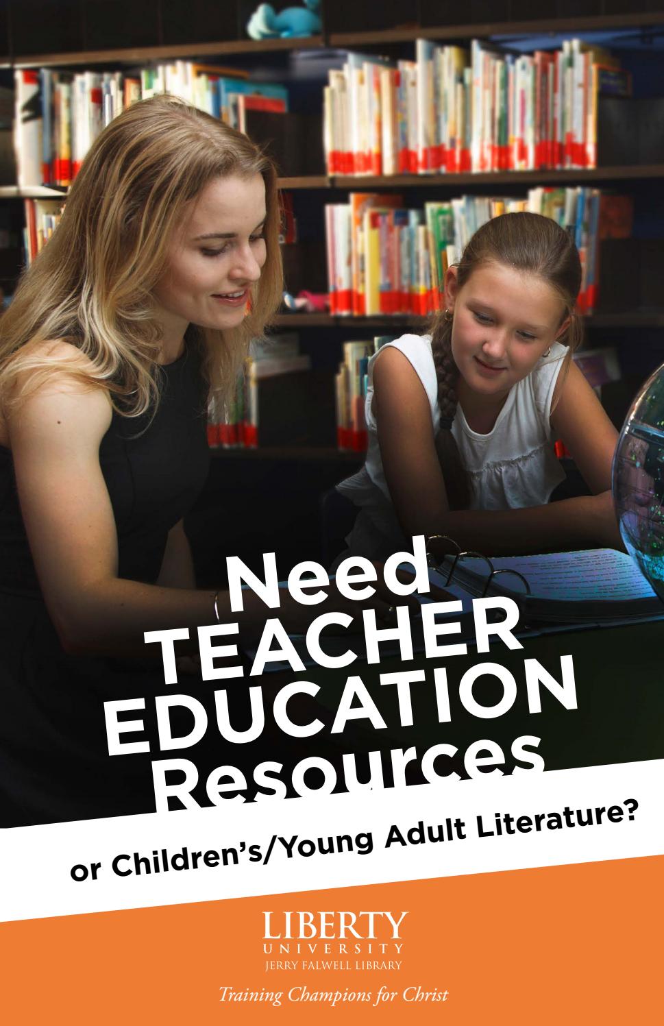 Curriculum Library Brochure by Liberty University - Issuu