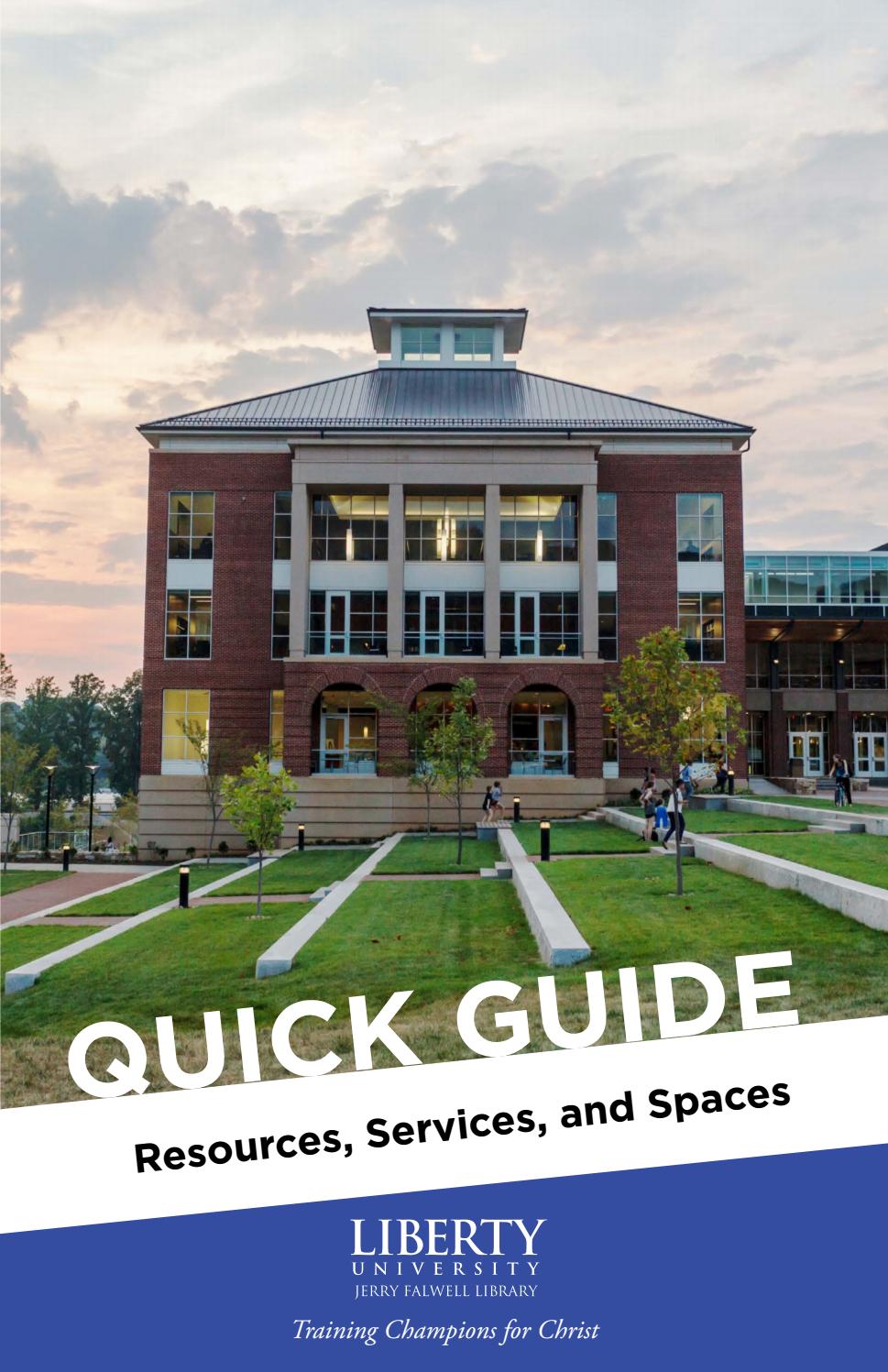 Library Quick Guide by Liberty University - Issuu