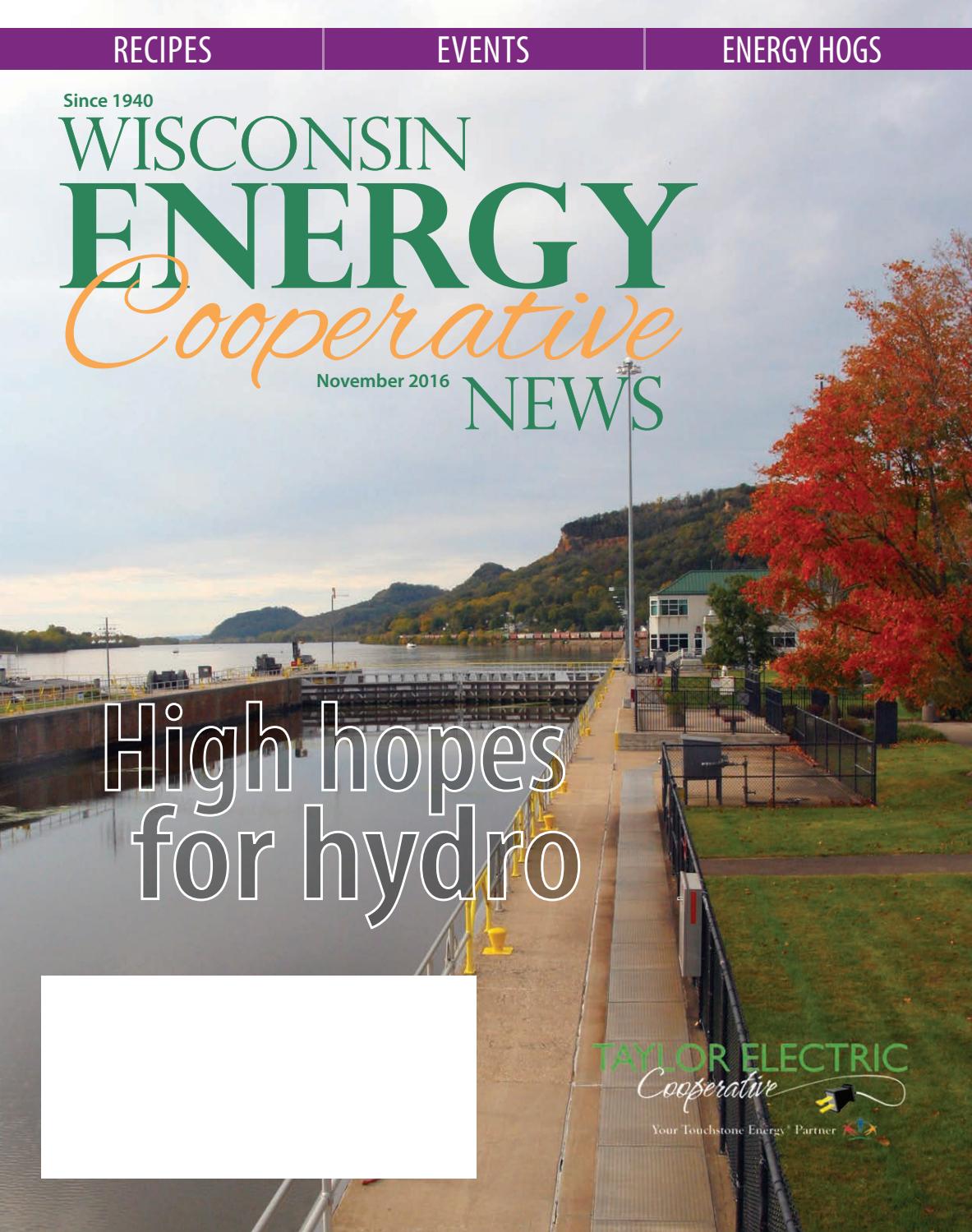 Wisconsin Energy Coop News November 2016 by American MainStreet ...