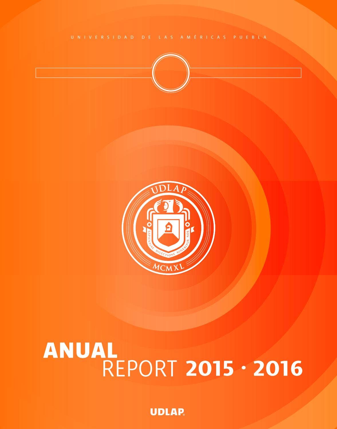 Informe Rector Udlap 2015-2016 Inglés by Universidad de las Américas ...
