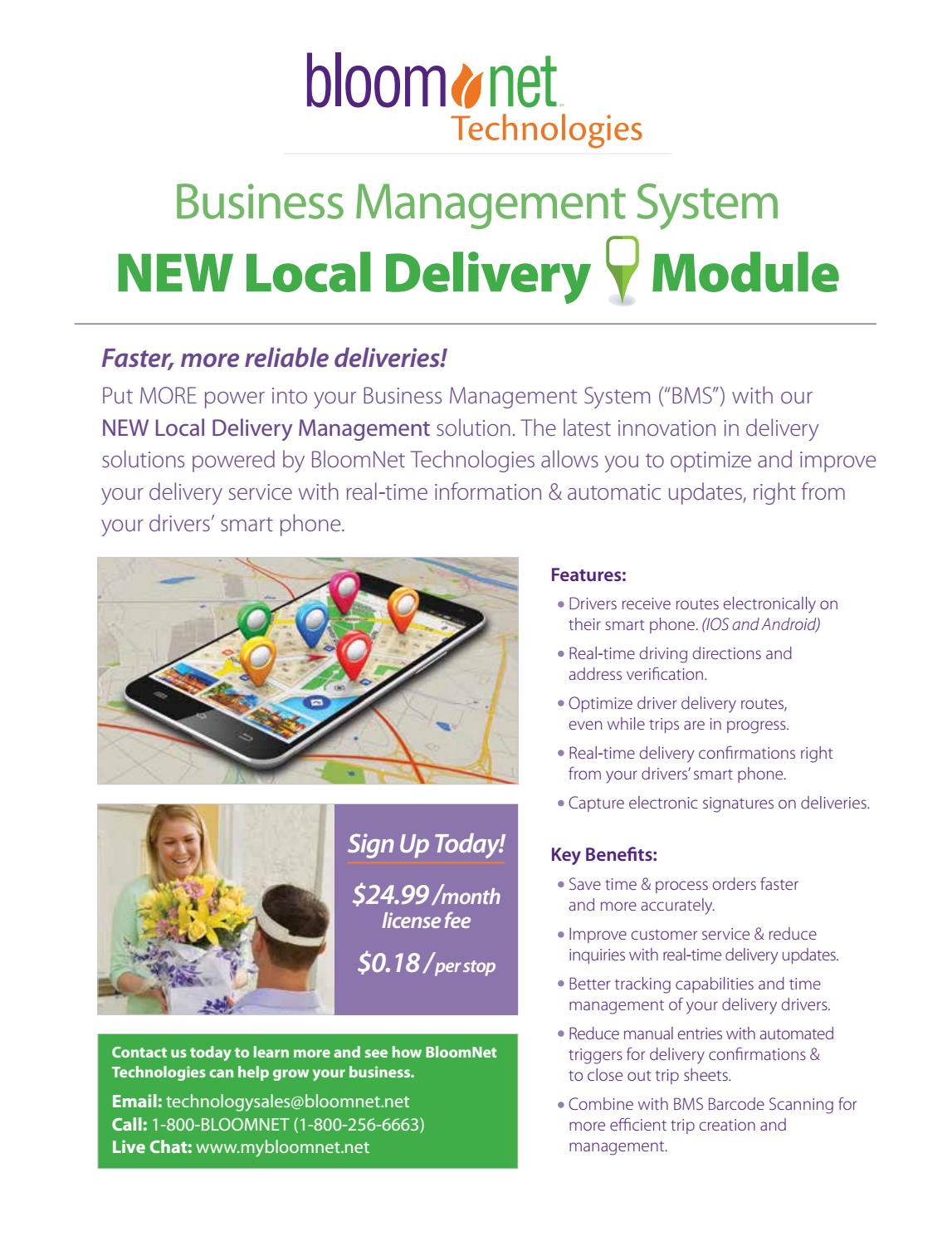 BloomNet Technologies Business Management System by BloomNet - Issuu
