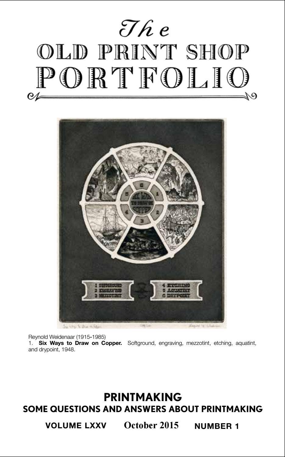 Printmaking. by The Old Print Shop, Inc. - Issuu