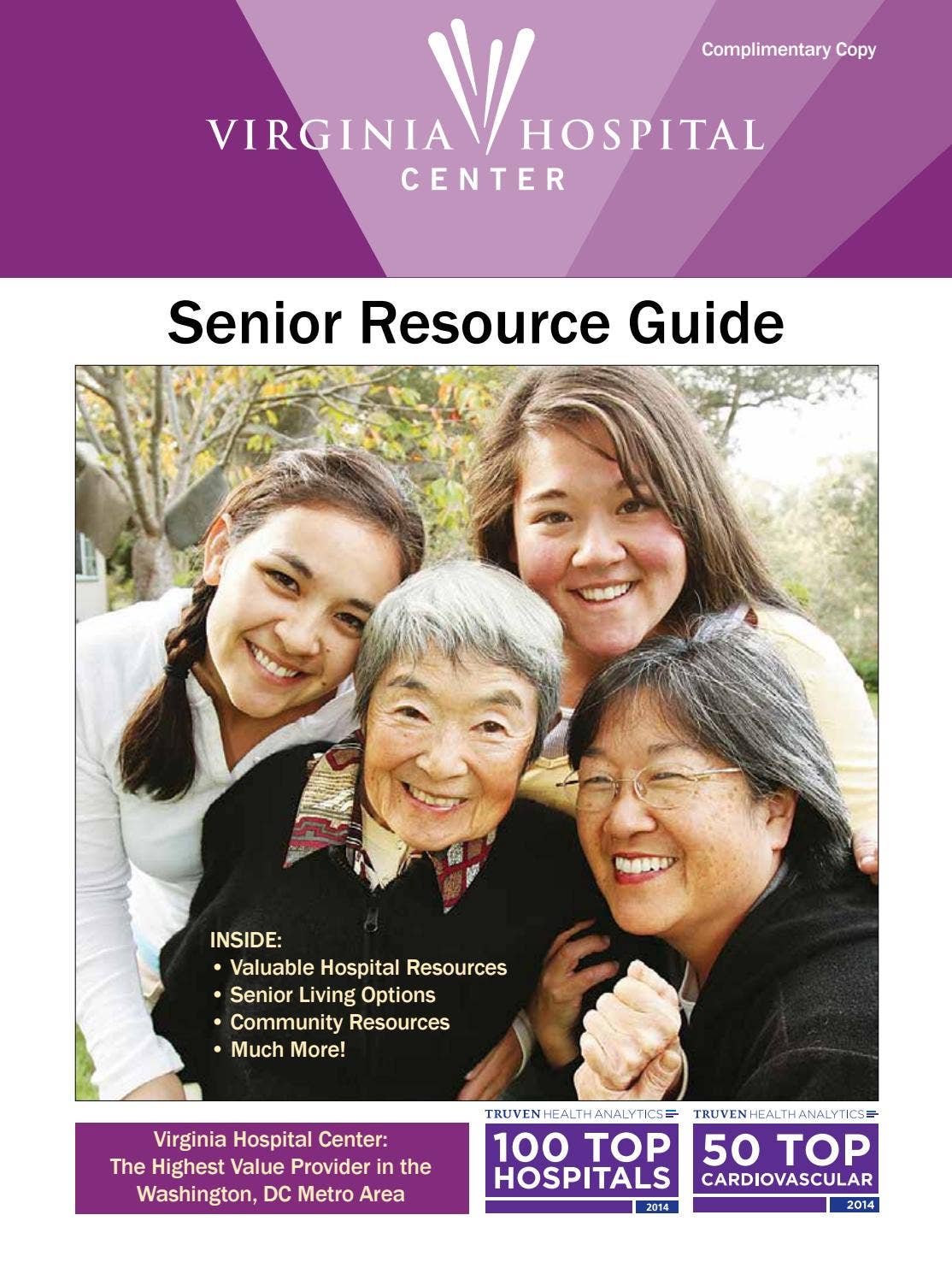 Virginia Hospital Center Senior Resource Guide by Positive Aging ...