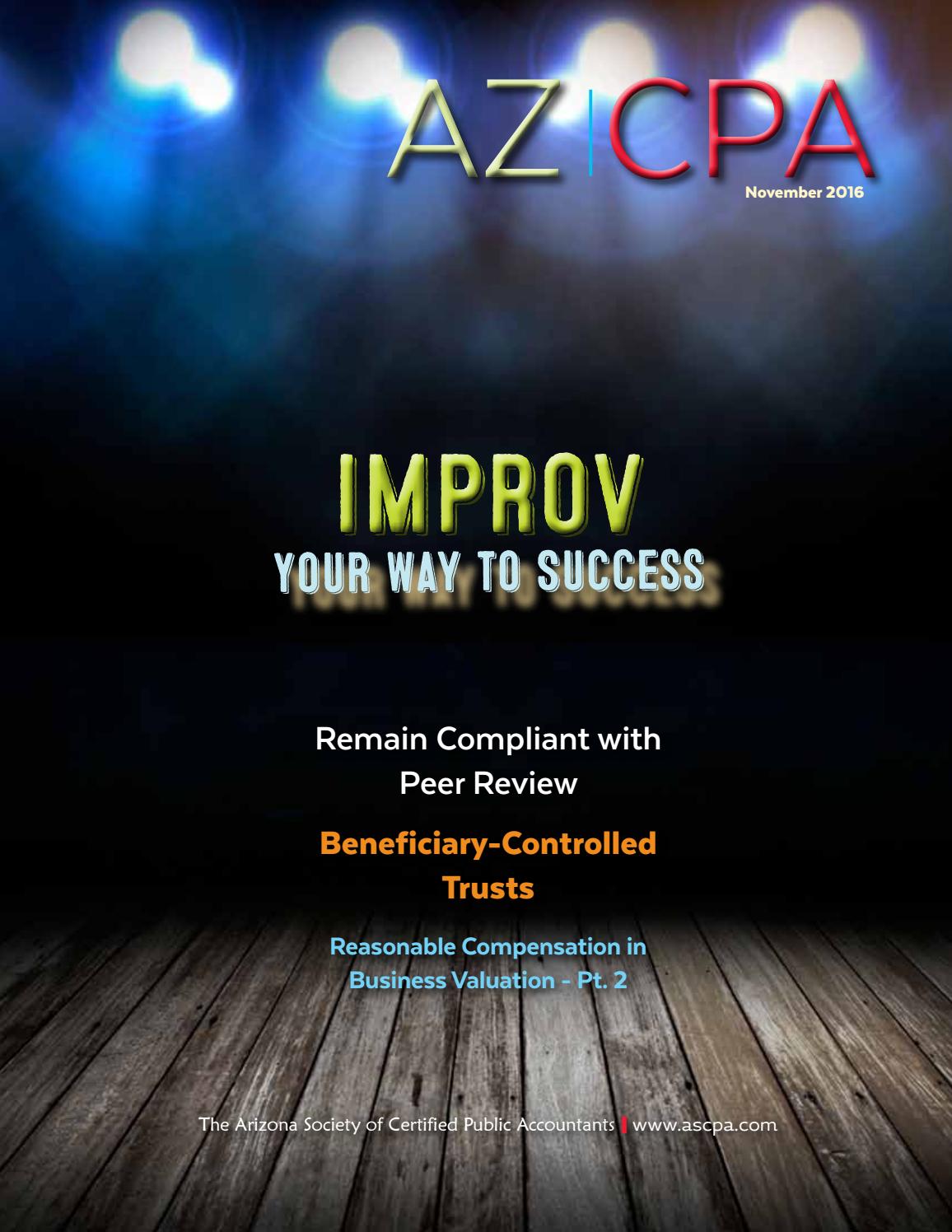 AZ CPA November 2016 by ASCPA - Issuu
